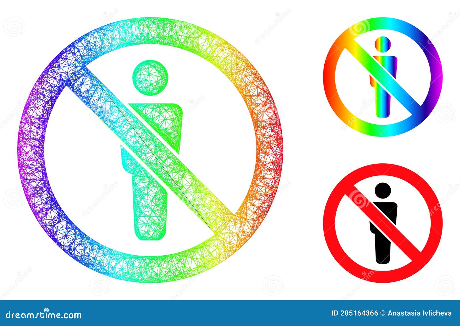 Forbidden Man Figure Collage Of Forbidden Man Figure Icons And Original ...