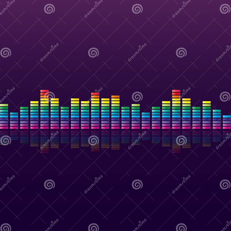 Spectrum analyzer stock vector. Illustration of concept - 32240667