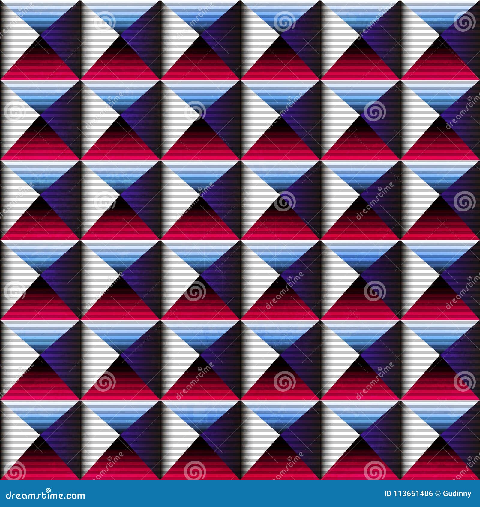 Color Square Infographic Steps Template Vector Illustration ...