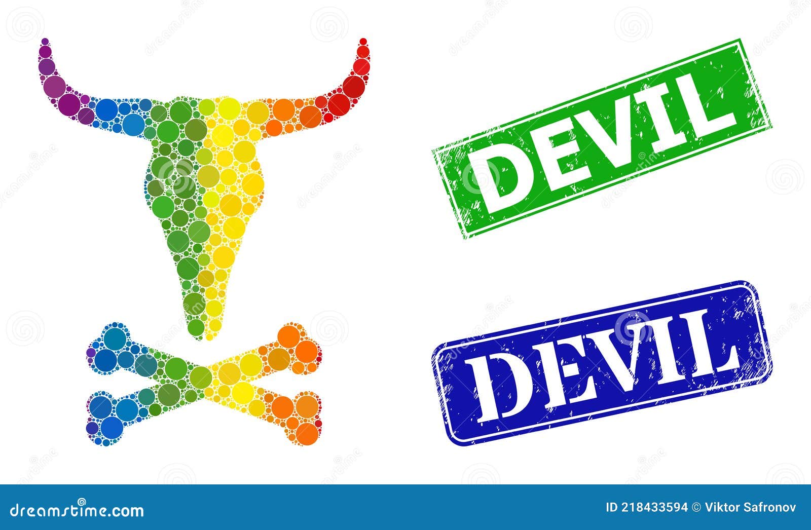 Bull Bones Vintage Neo Traditional Tattoo Black And White Sketch ...