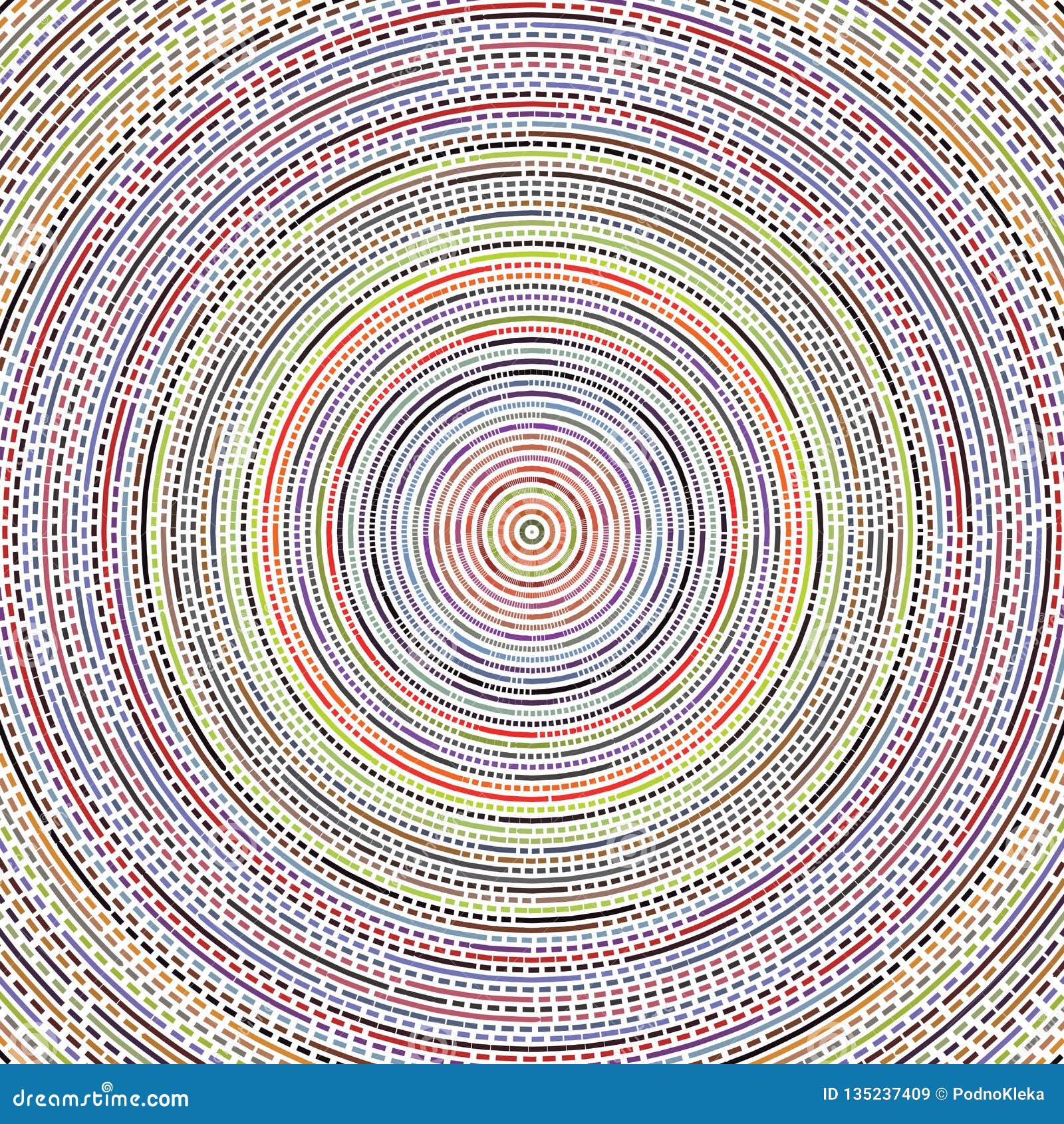 Circle Stripe And Black Line Shape Background Vector Illustration ...