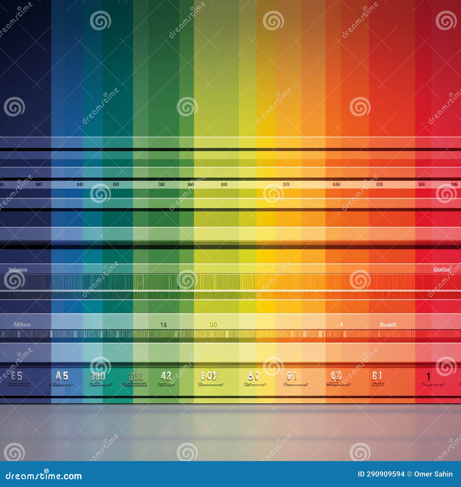 Spectrum of Currency Colors Stock Photo - Image of finance, monetary ...