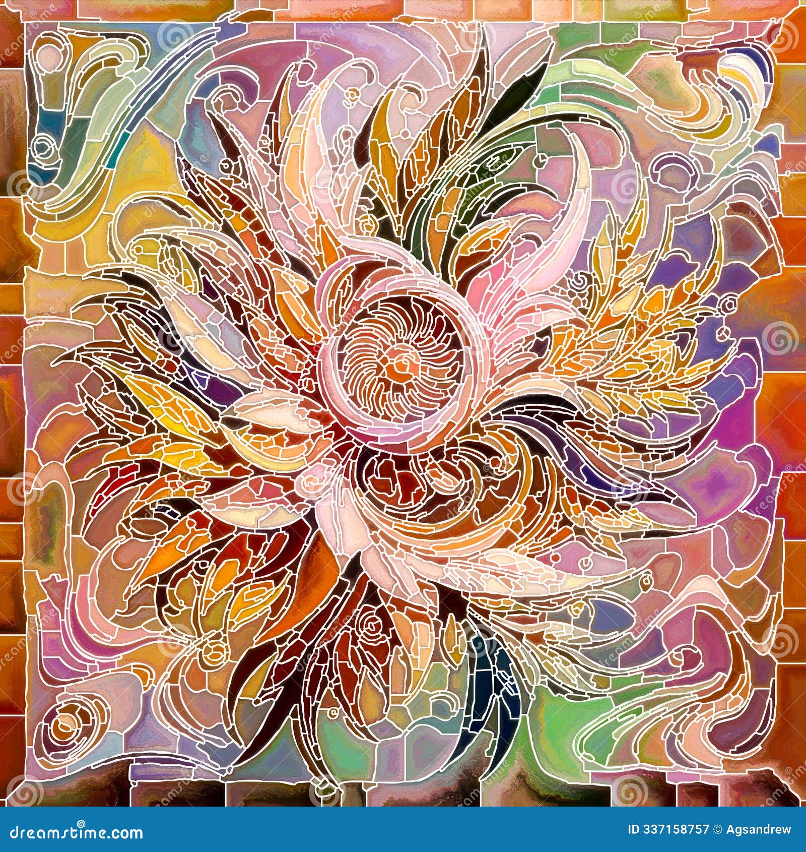 Spectrum Drift stock image. Image of shape, decorative - 337158757