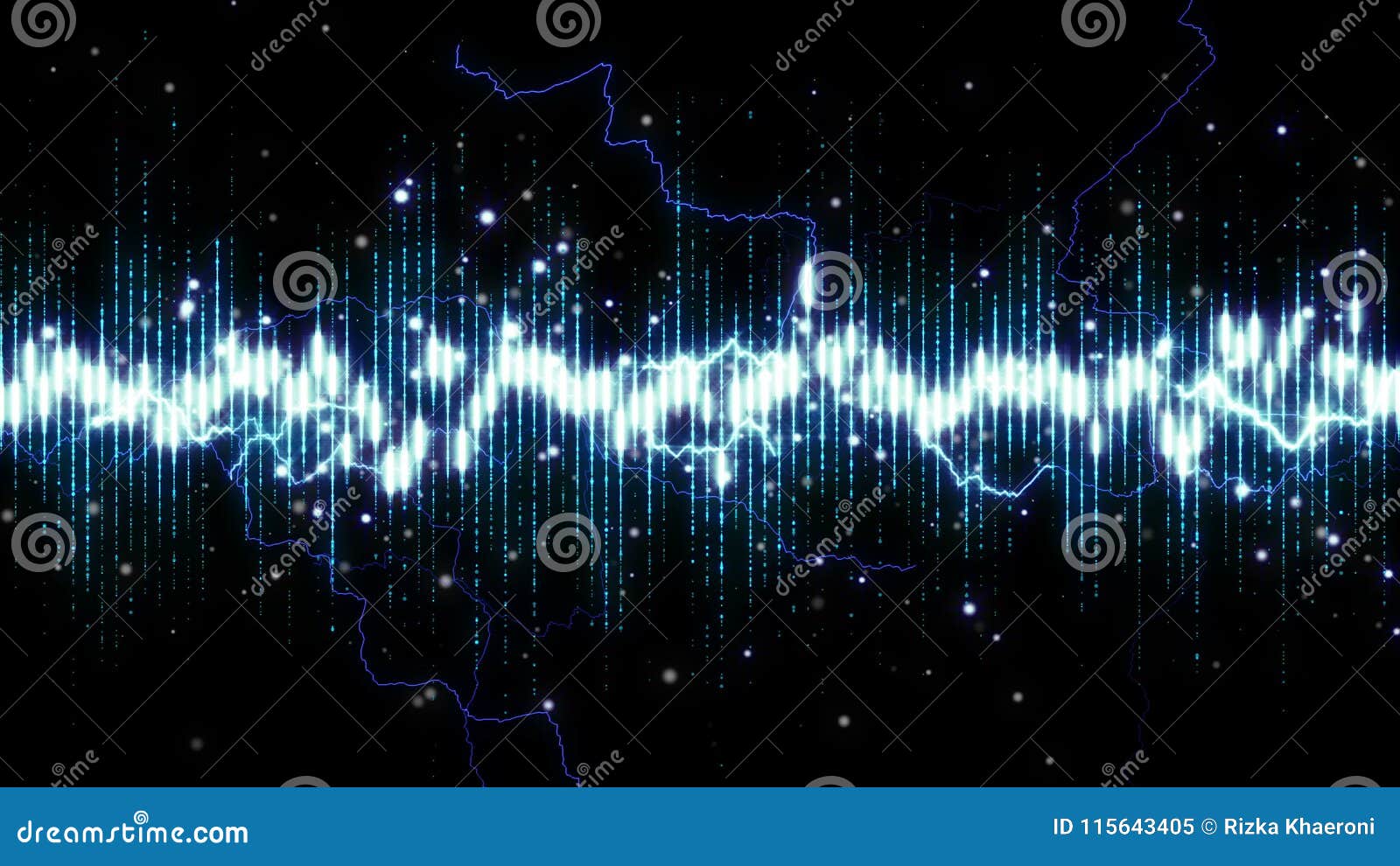 Spectrum Electro Animation Abstract Background Stock Video - Video of ...