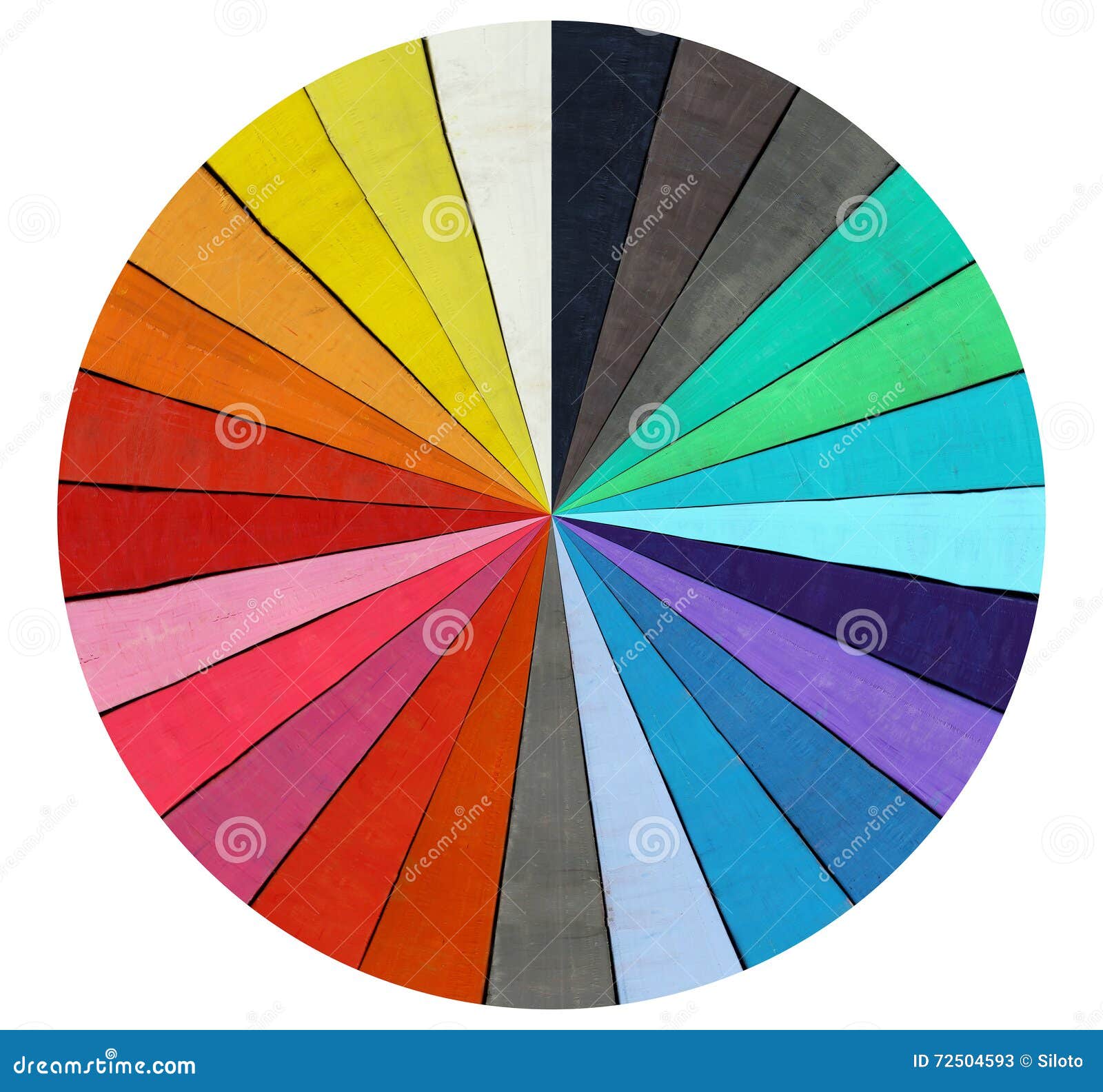 Spectrum - Kleurenwaaier stock afbeelding. Image of waaier - 72504593