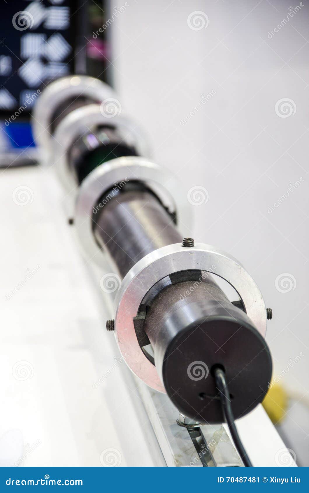 Spectrum Measuring Instrument Stock Image - Image of analysis ...