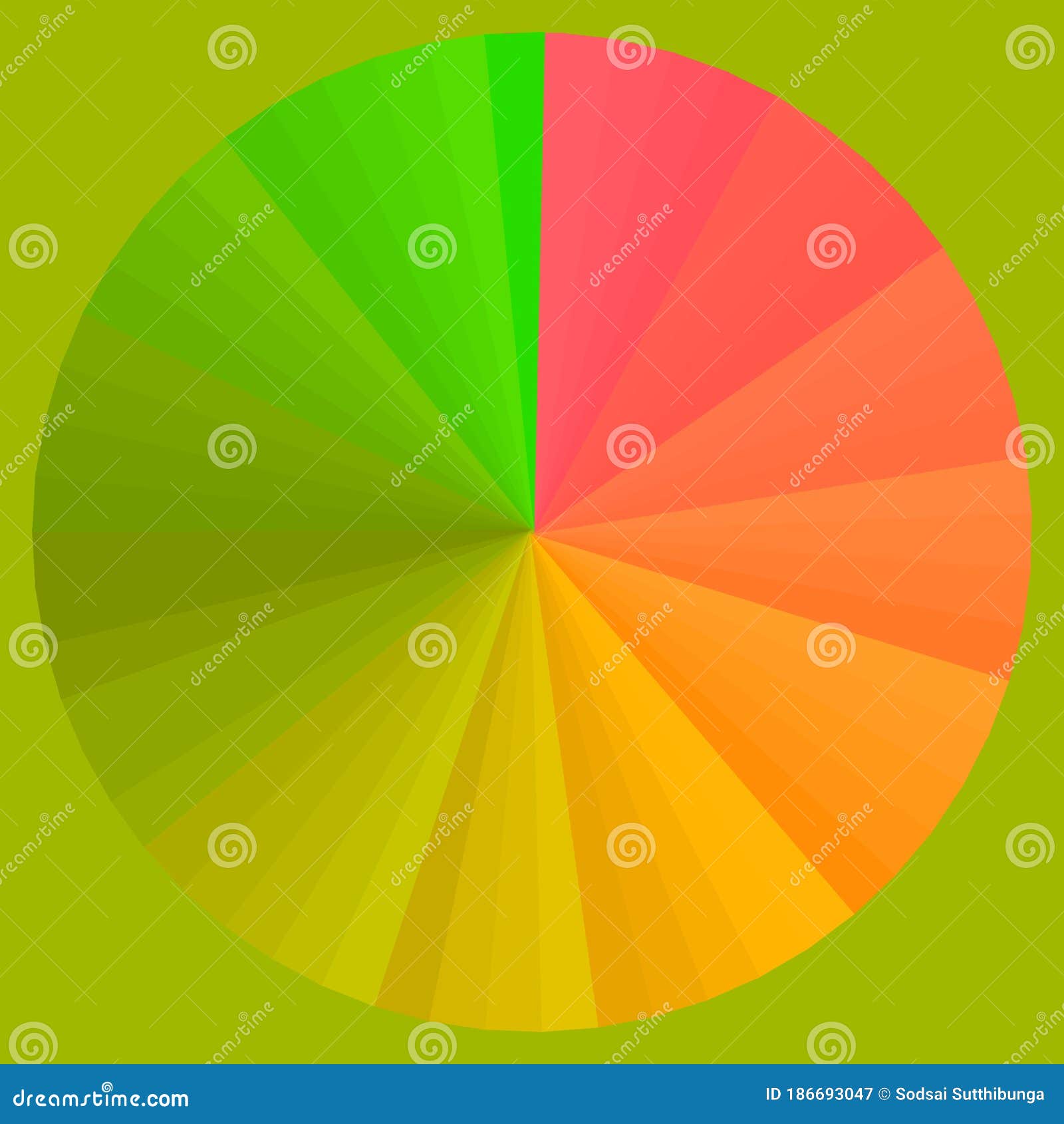 Spectrum Multicolored Wheel. Abstract Background Textures Pattern Icon ...