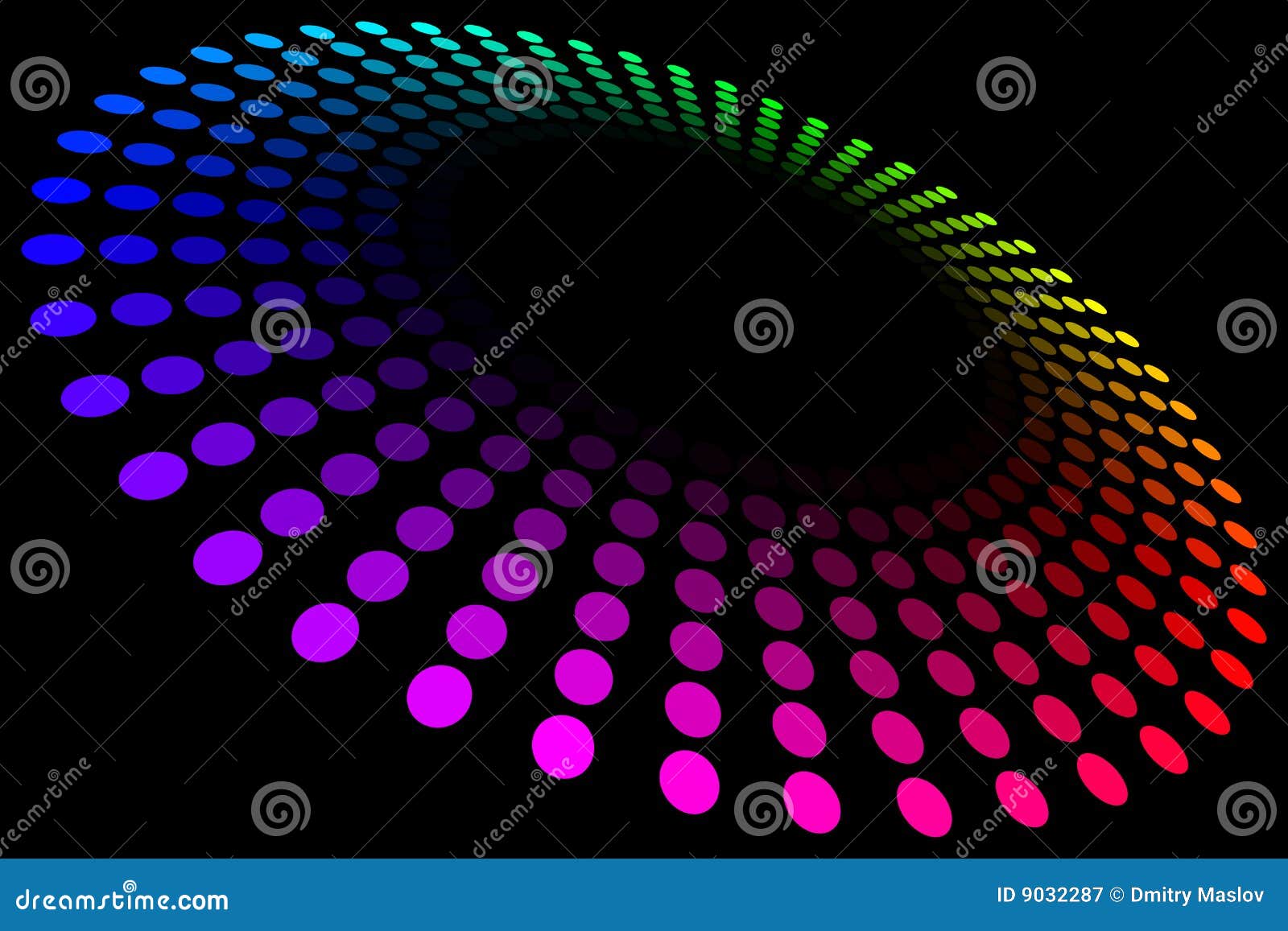 Spectrum Ring stock vector. Illustration of rotation, ring - 9032287
