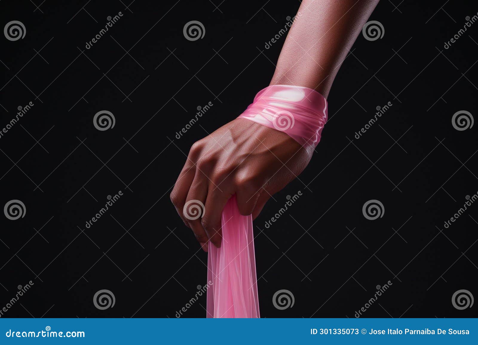Spectrum of Support Hands of Various Skin Tones Stock Illustration ...