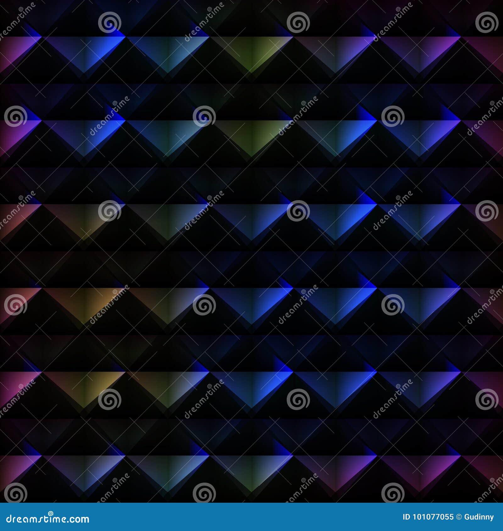 Spectrum triangle pattern stock vector. Illustration of abstraction ...