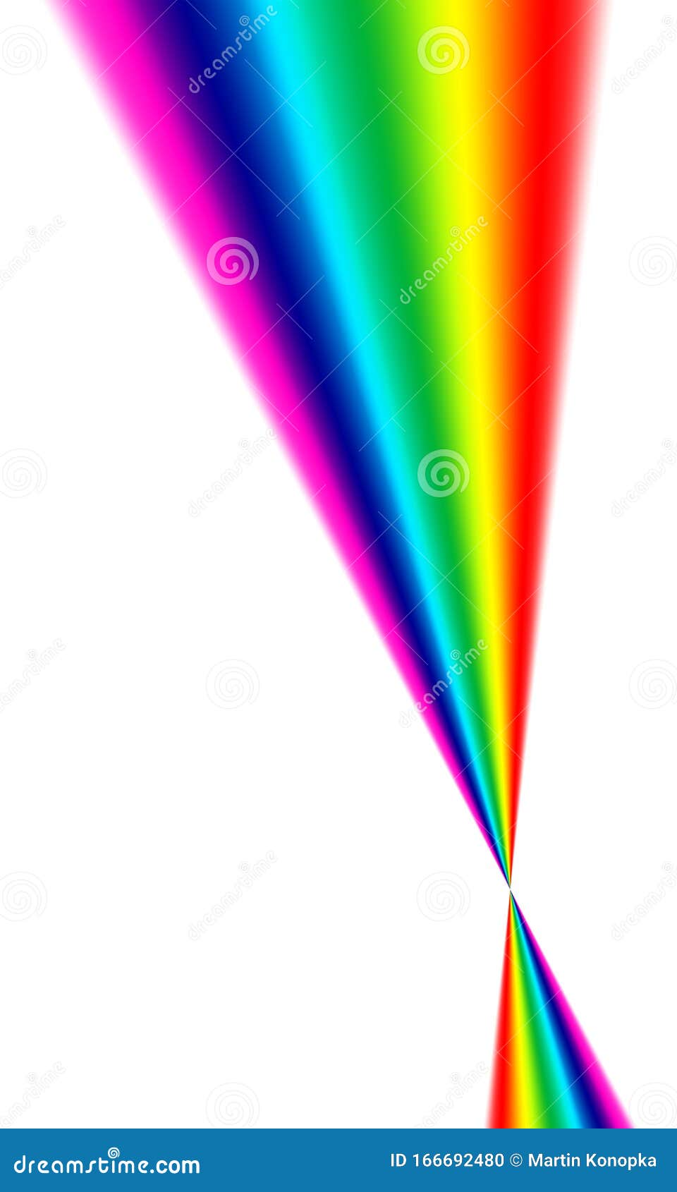 Spectrum stock illustration. Illustration of abstract - 166692480