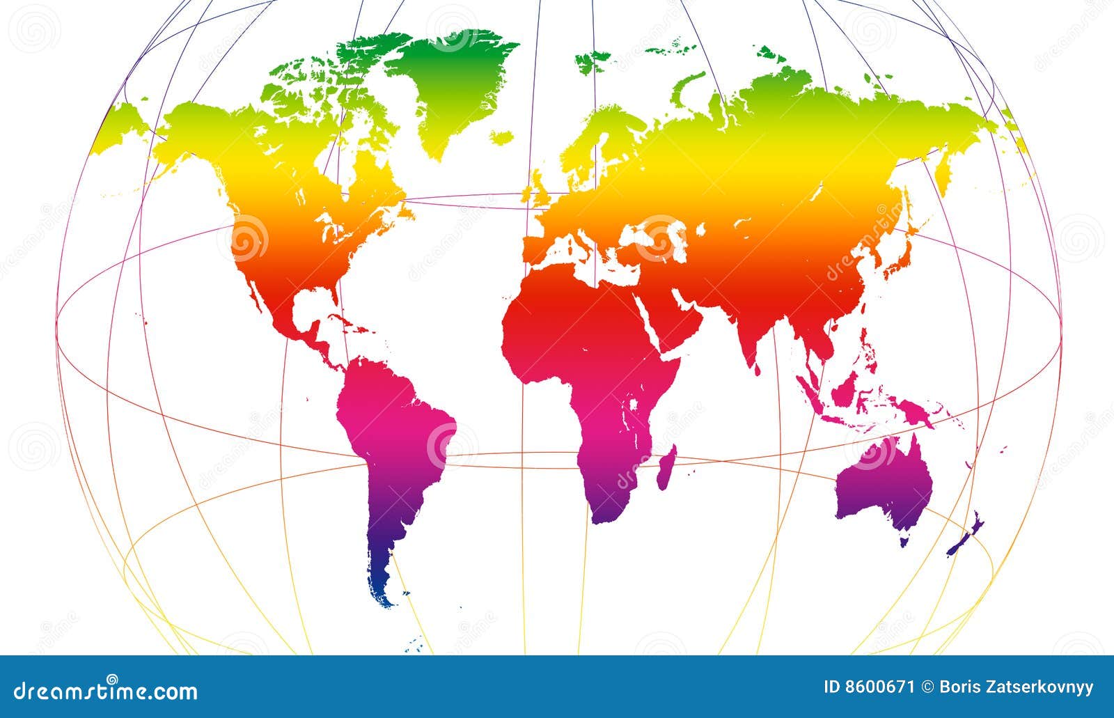 Spectrum Of World Picture. Image: 8600671