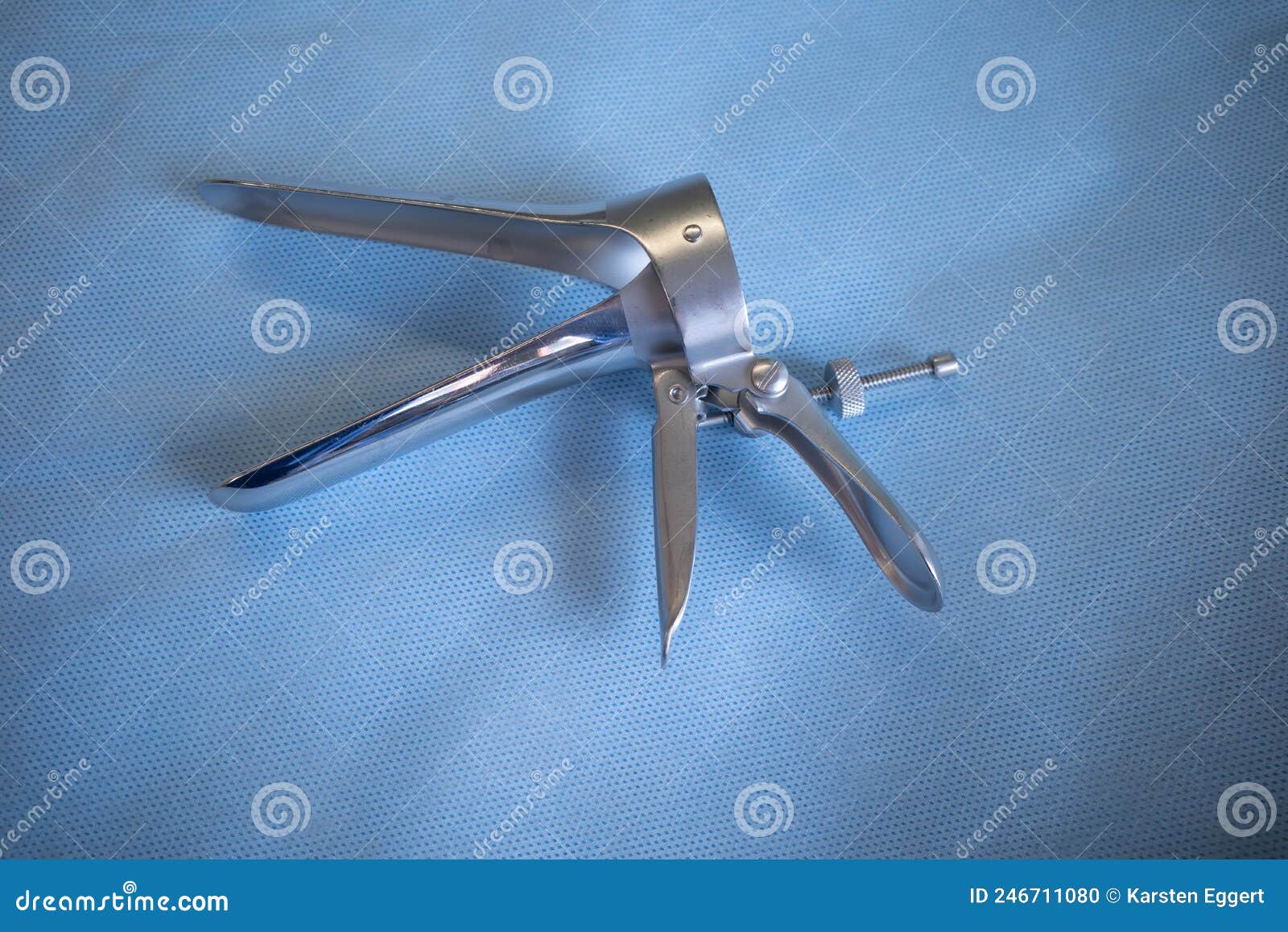 A Speculum For A Gynecological Examination. Cusco Vaginal Speculum ...