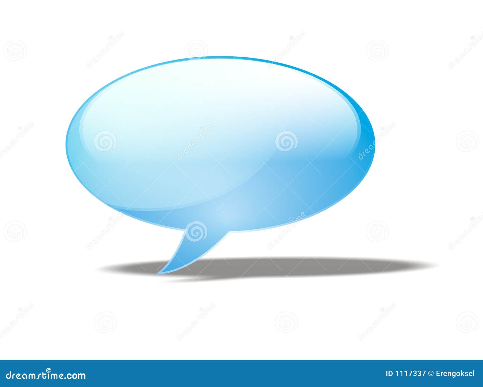Speech Balloon stock illustration. Illustration of communicate - 1117337