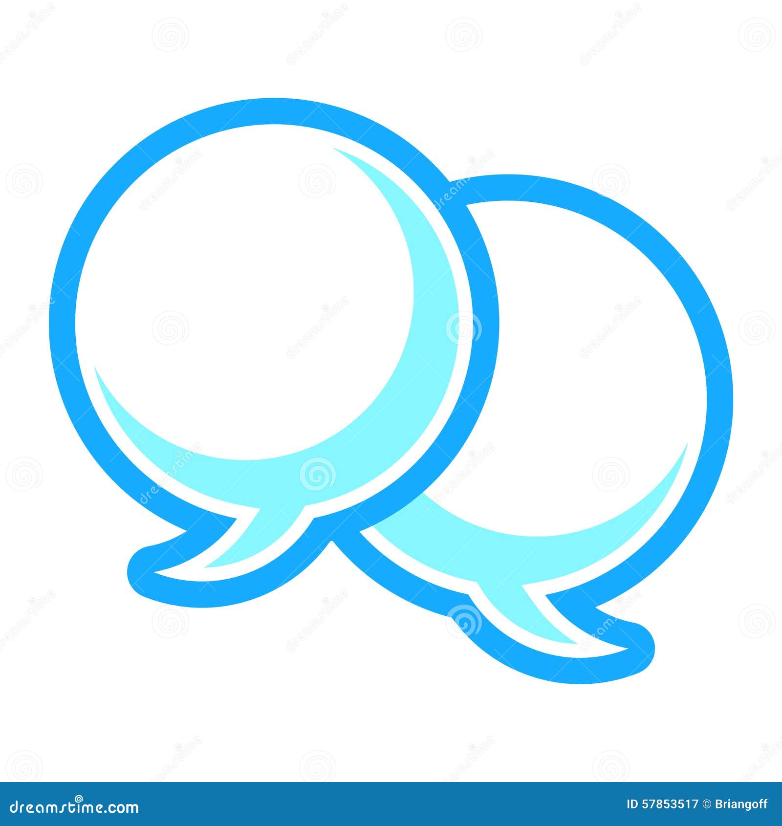 Speech balloon stock vector. Illustration of concept - 57853517