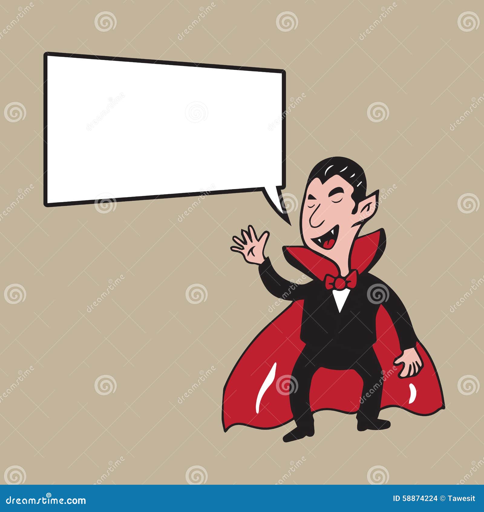 Vampire Cartoon Vector Illustration | CartoonDealer.com #29404660