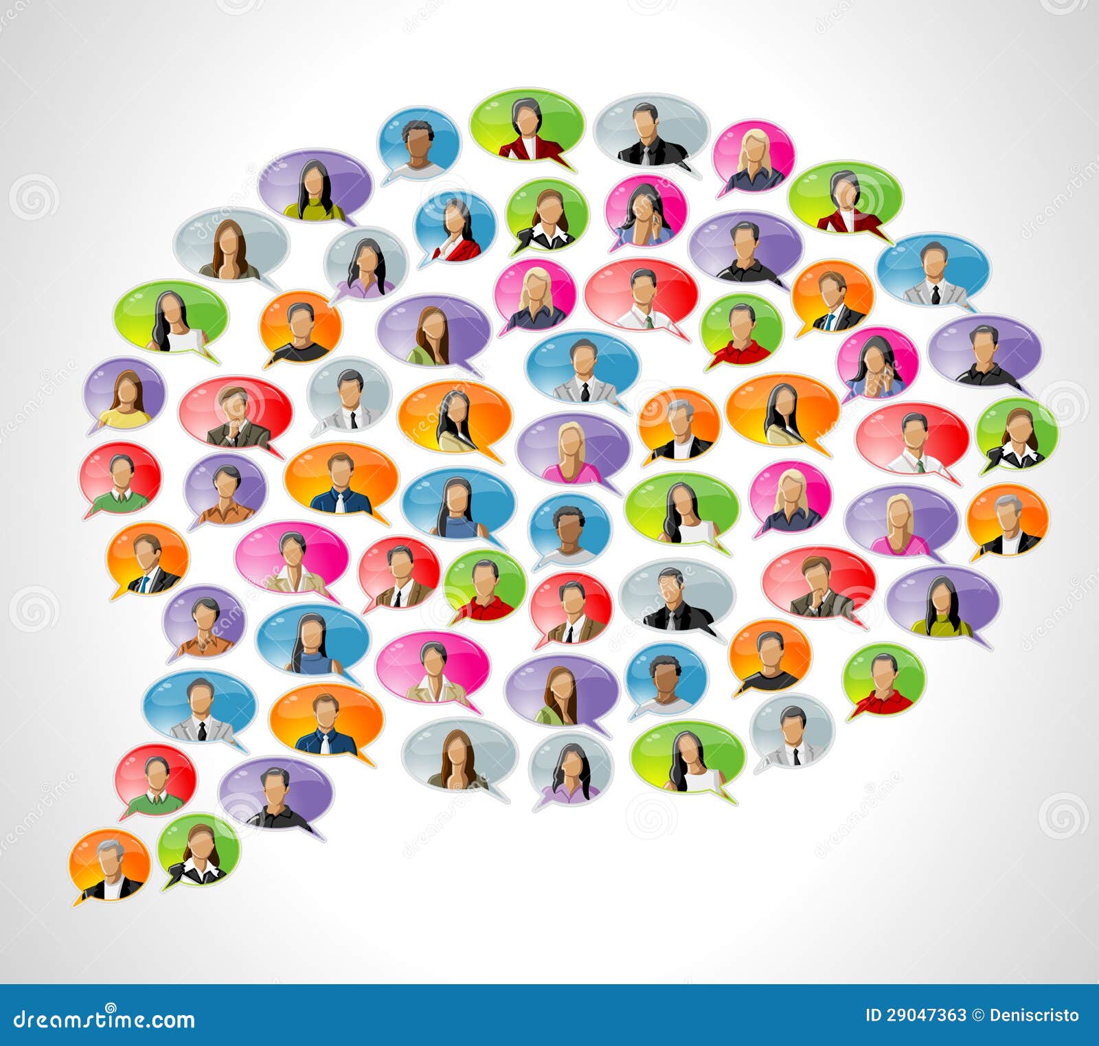 Speech Balloon Star Shape Isolated On White, Speech Bubble Art Line ...