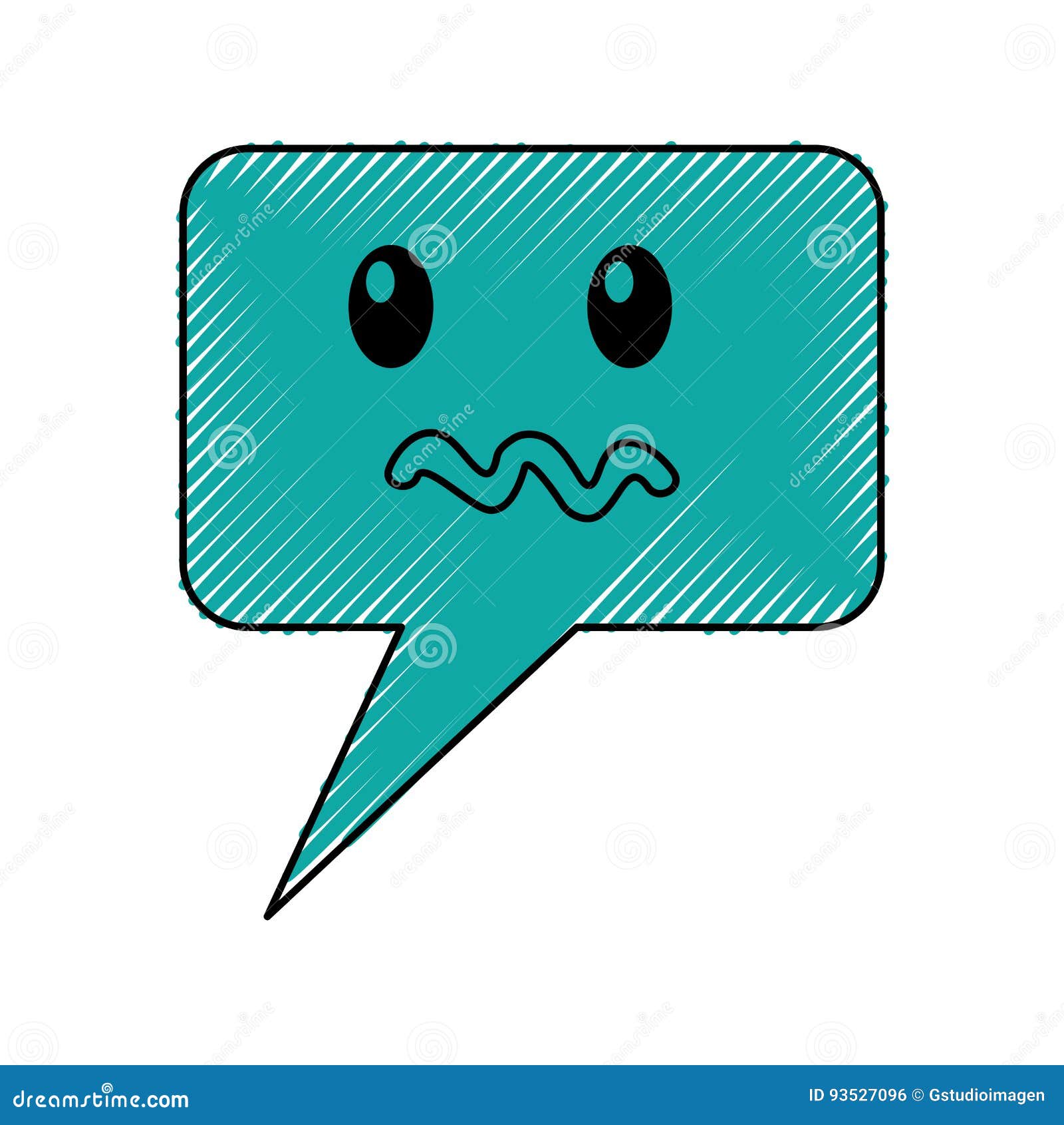Speech Bubble Angry Comic Character Stock Vector - Illustration of ...
