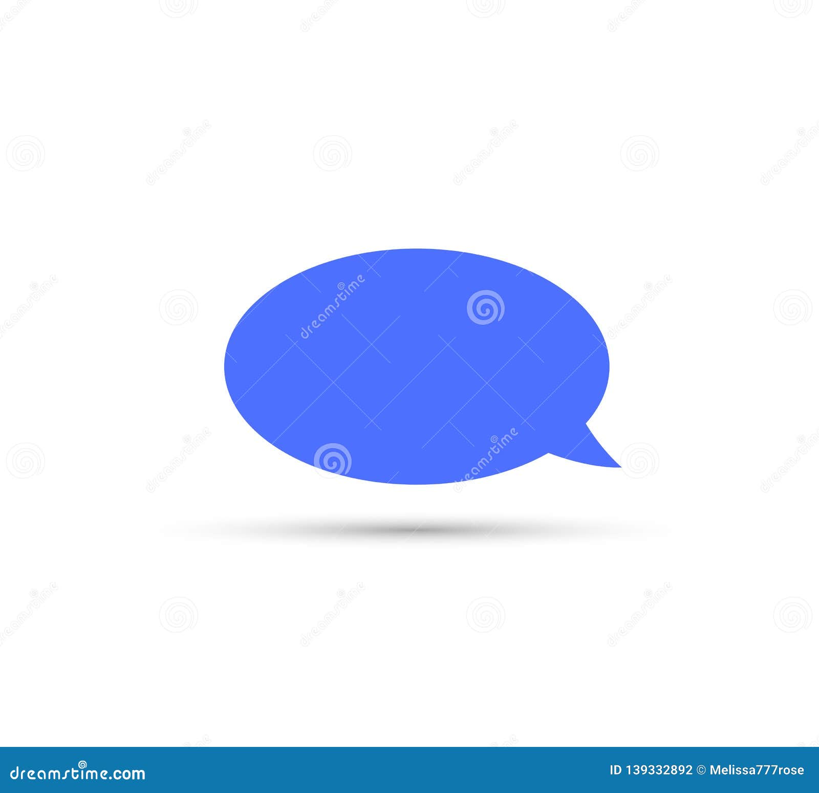 Speech bubble vector stock vector. Illustration of empty - 139332892