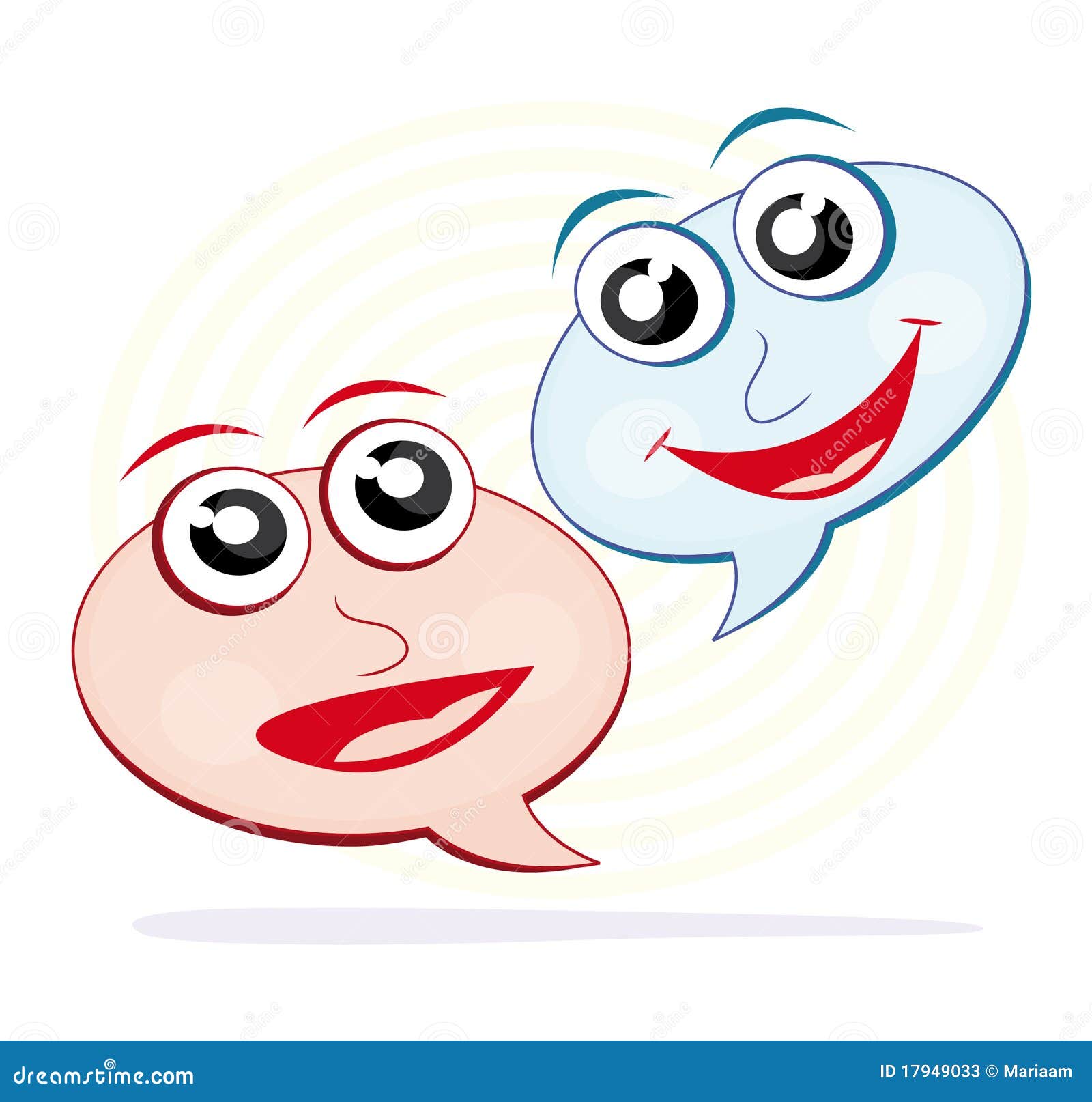 Speech Bubble Cartoons Stock Photos - Image: 17949033