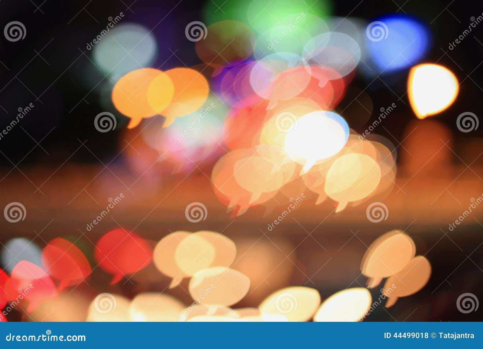 Speech bubble stock photo. Image of glowing, blur, lightbulb - 44499018