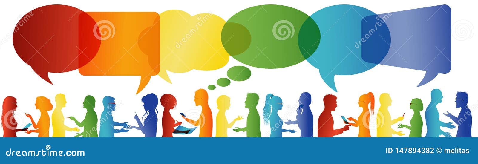 Disorganized Communication - People Speaking Royalty-Free Stock Photo ...