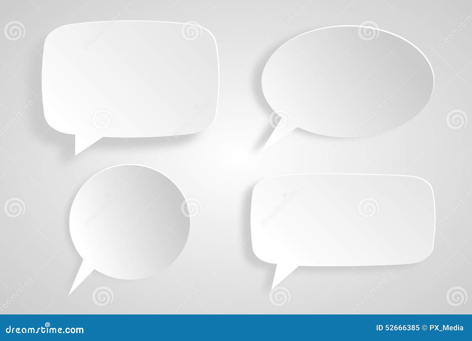 Speech bubble concept stock illustration. Illustration of infographic ...
