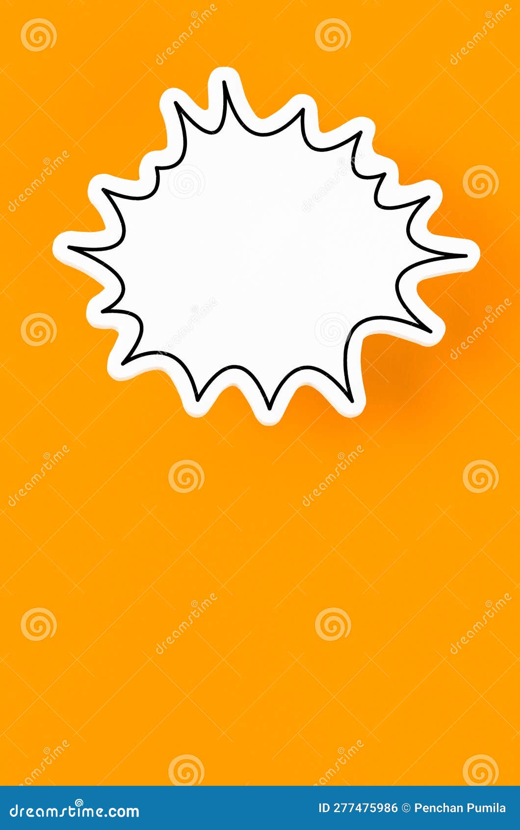 The Speech Bubble with Copy Space Communication Talking Speaking ...