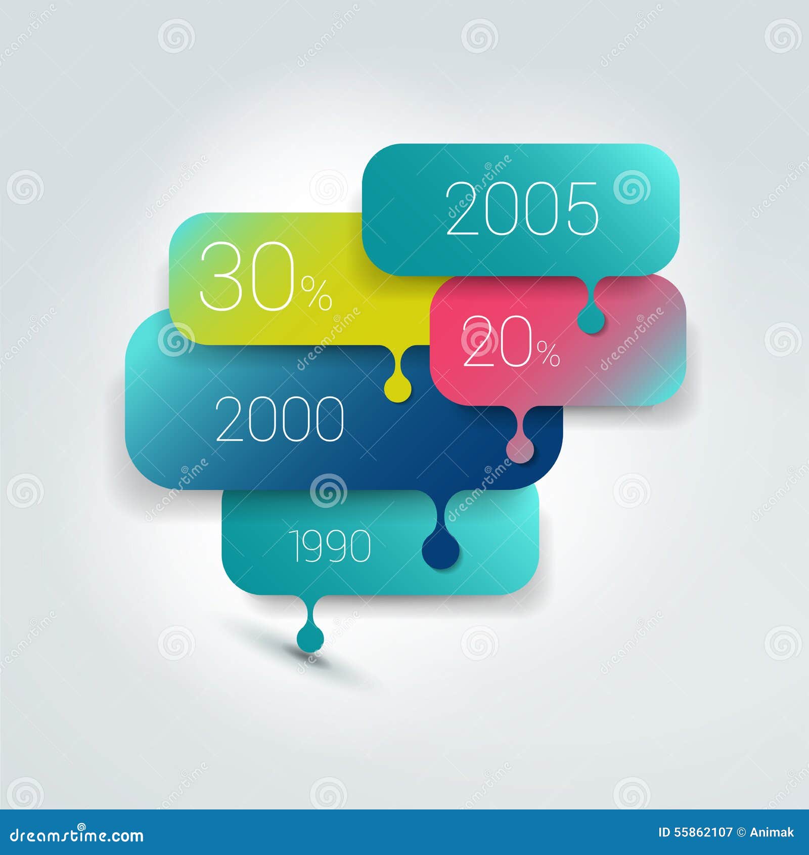 Speech Bubble Diagram, Scheme. Stock Vector - Illustration of dialog ...