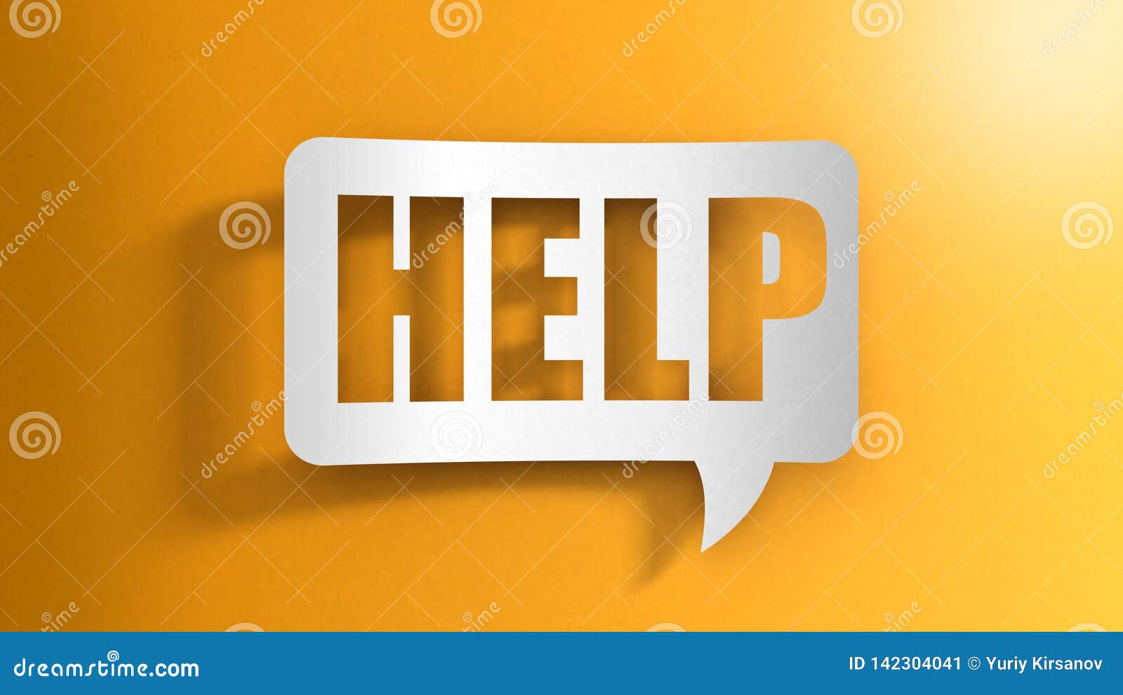 Speech bubble with Help stock illustration. Illustration of consultant ...