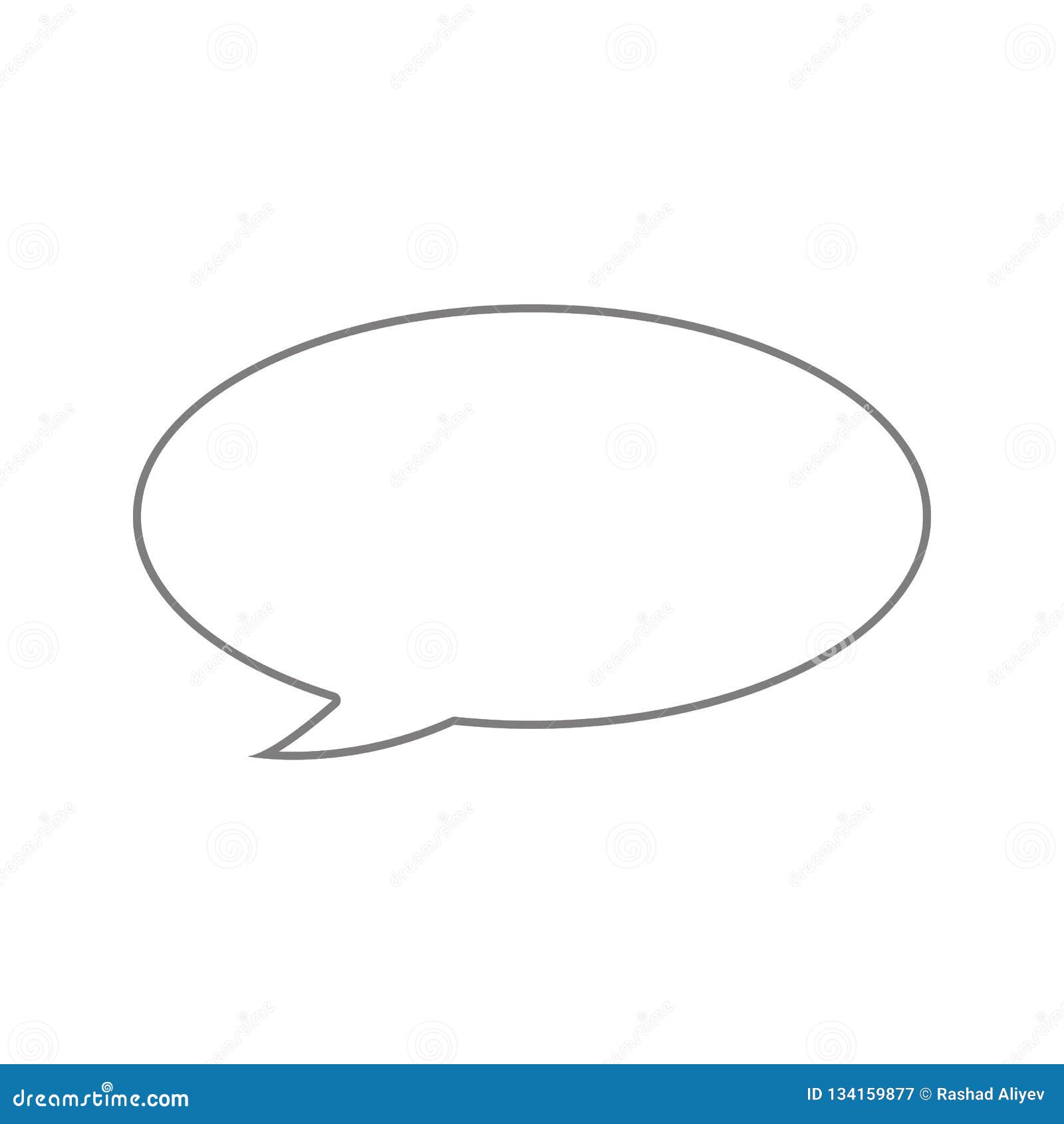 Speech Bubble Icon. Element of Cyber Security for Mobile Concept and ...