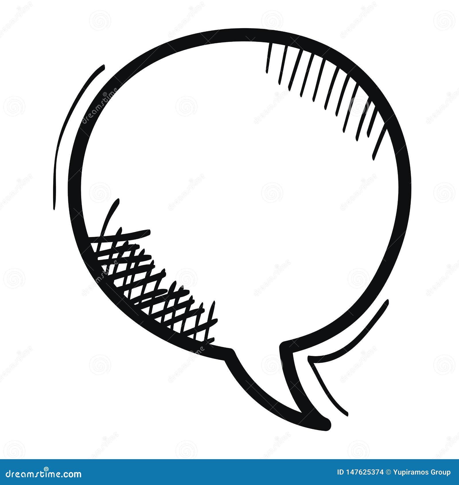 Speech Bubble Message Drawing Stock Vector - Illustration of modern ... Speech Bubble Message Drawing Stock Vector - Illustration of modern ...