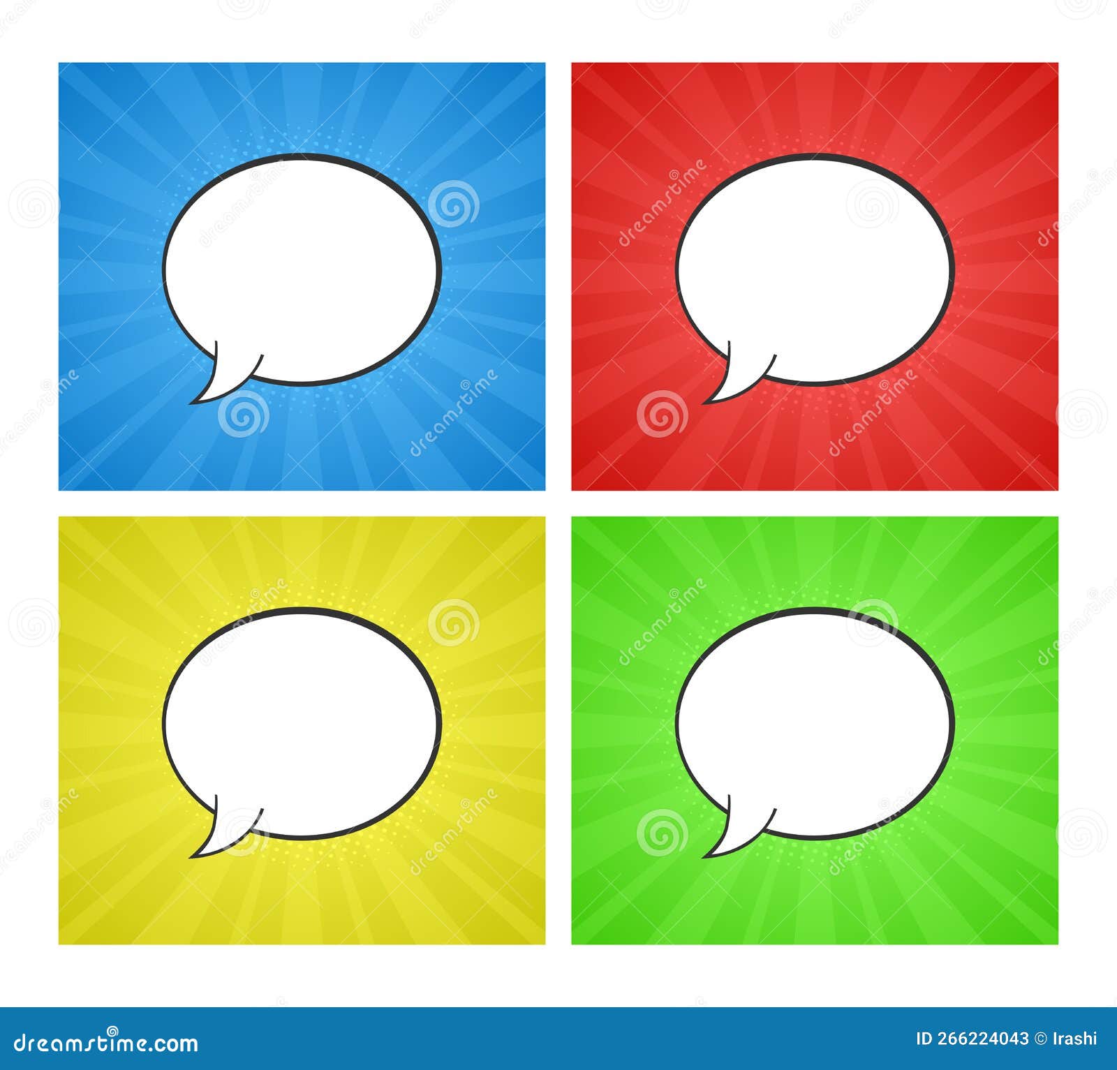 Speech Bubble Pop Art Style Stock Vector - Illustration of halftone ...