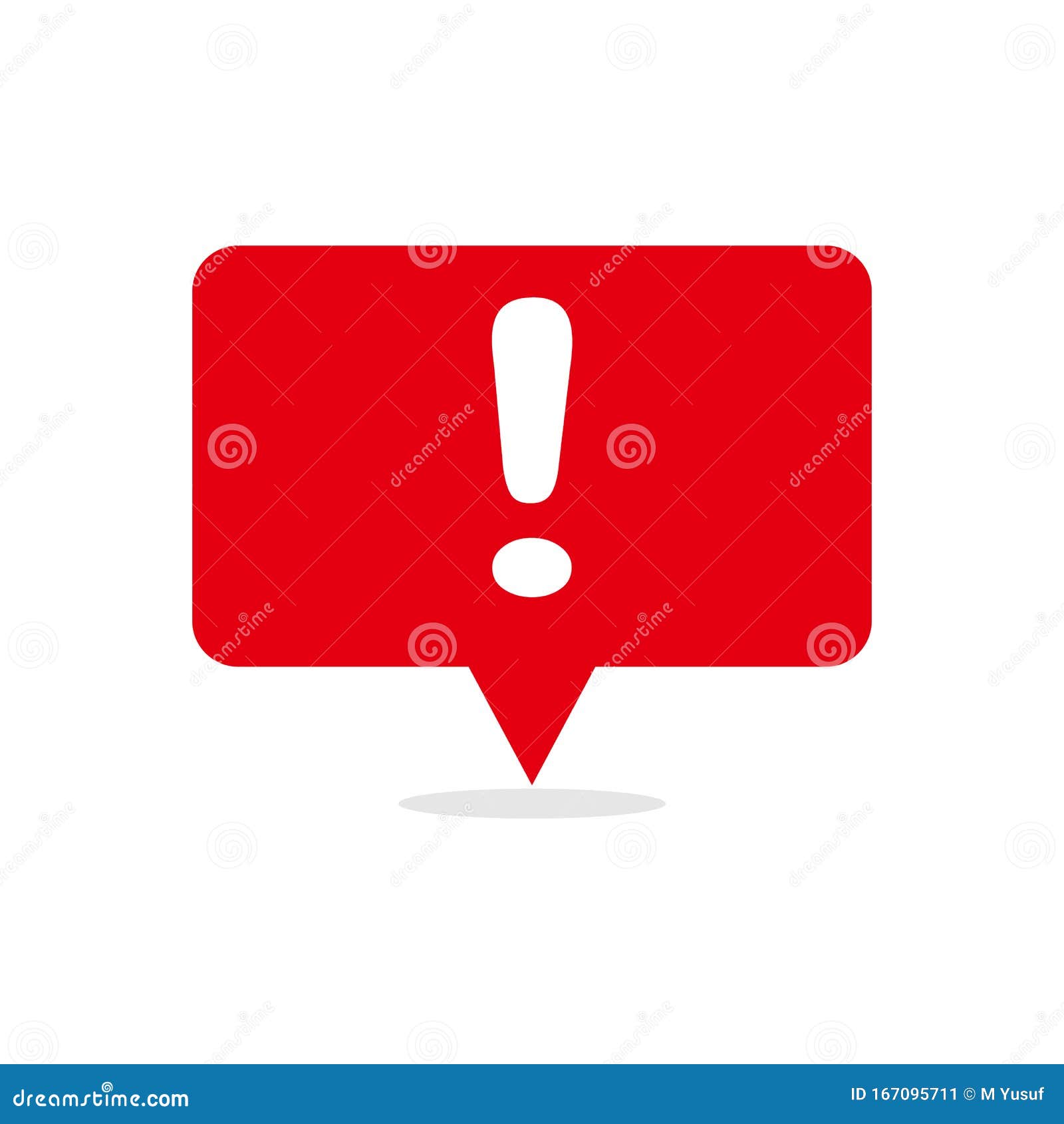 Speech Bubble Red Attention Sign Icon. New Message or Alert Icon Stock ... Speech Bubble Red Attention Sign Icon. New Message or Alert Icon Stock ...