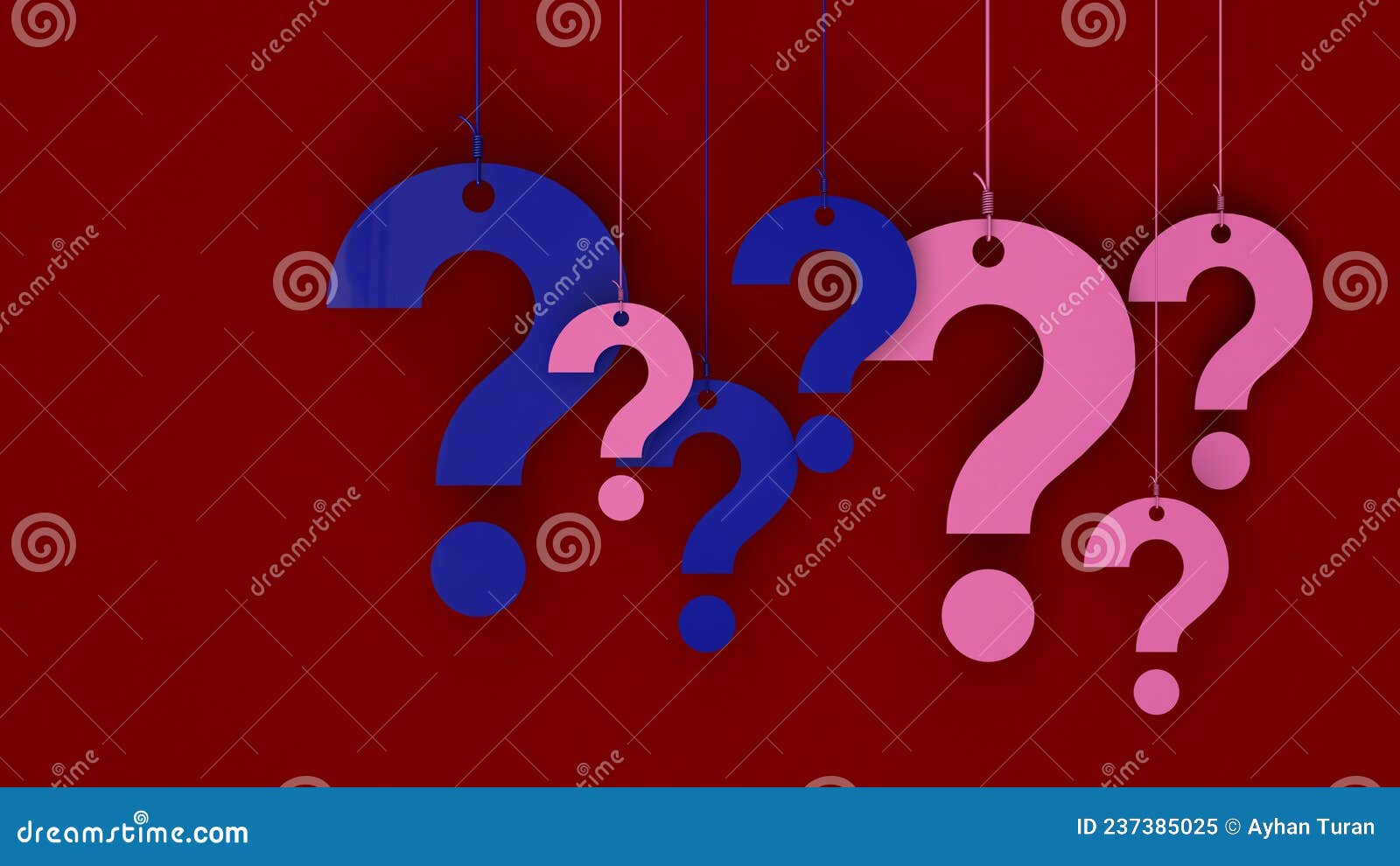 Question Marks,feedback and Ideas Concept Stock Illustration ...