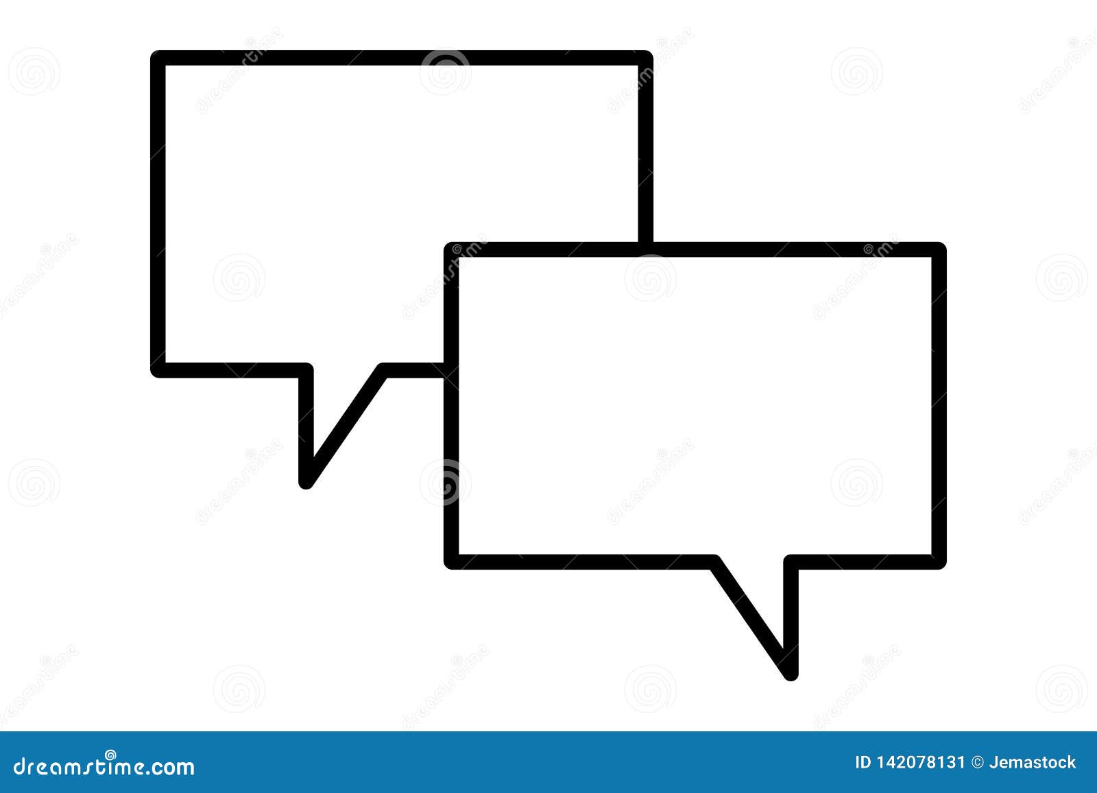 Speech bubble squares stock vector. Illustration of professional ... Speech bubble squares stock vector. Illustration of professional ...