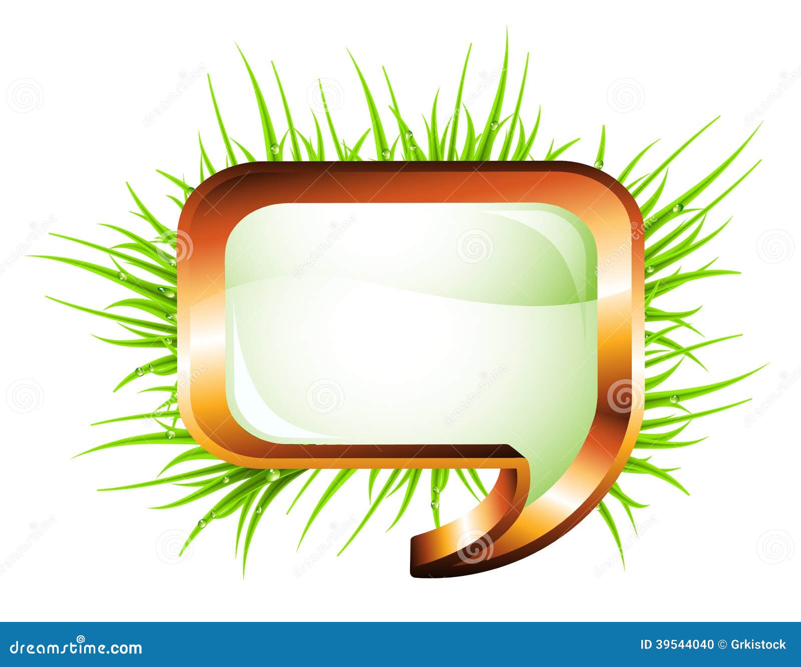 Speech bubble stock illustration. Illustration of environment - 39544040