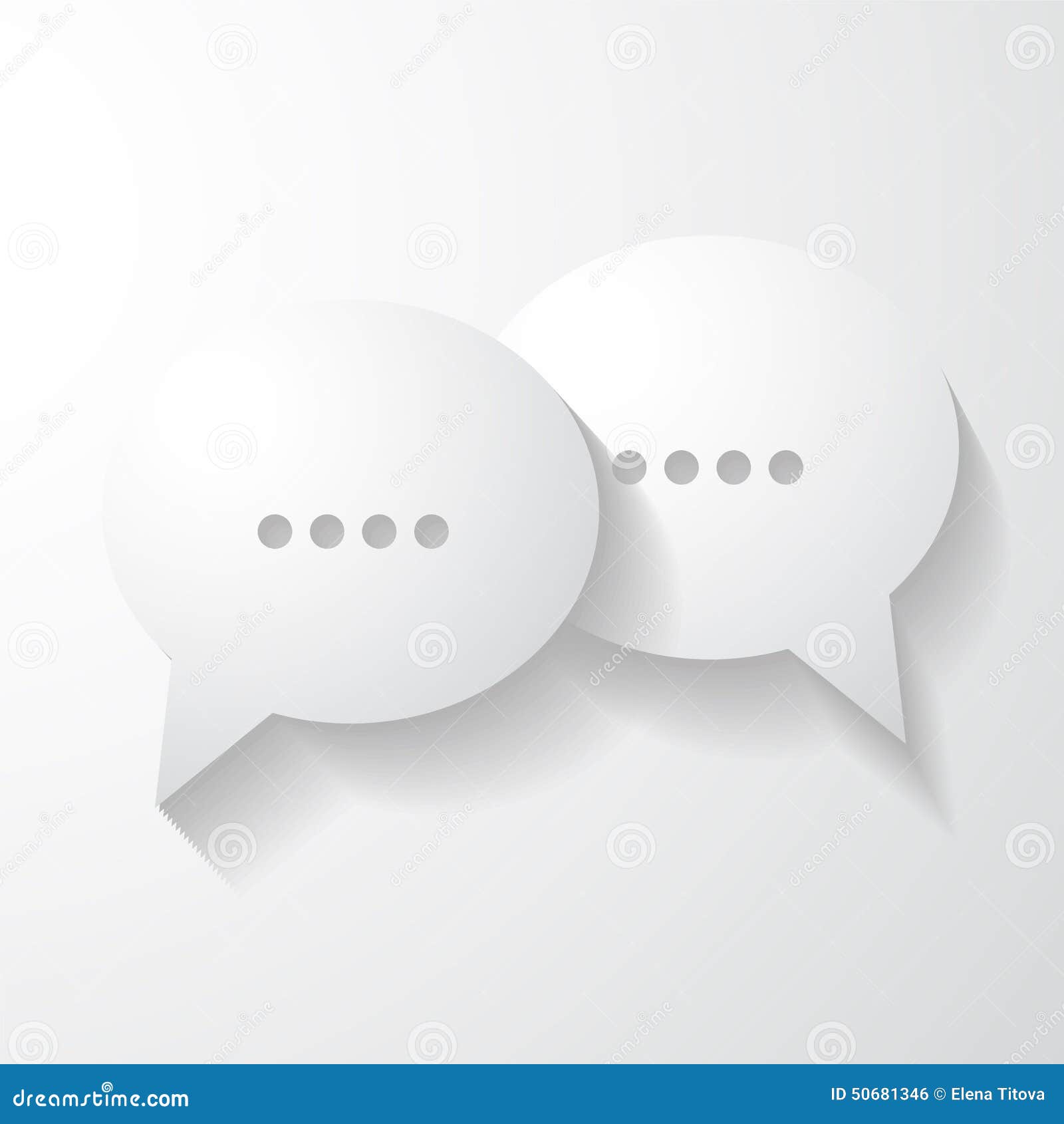 Speech bubbles chat icon stock vector. Illustration of graphic - 50681346