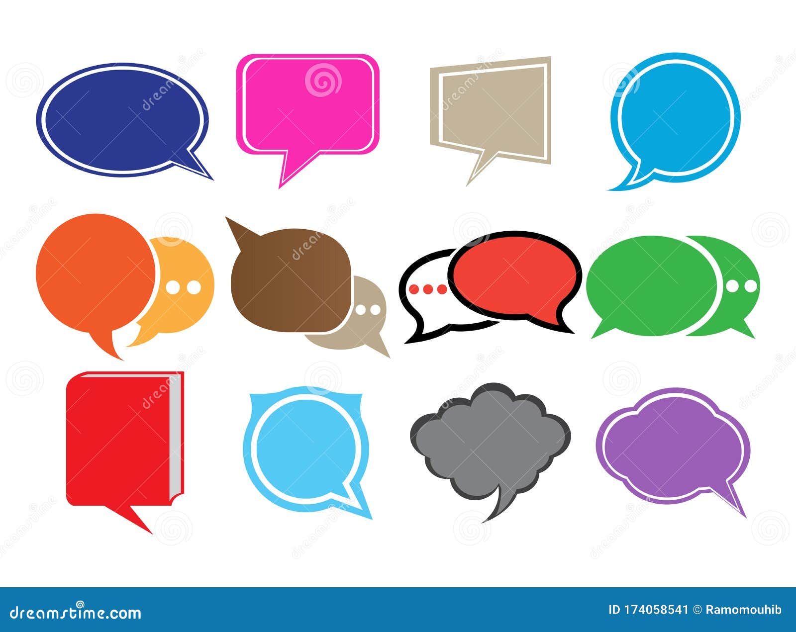 Speak Shape Stock Illustrations – 66,672 Speak Shape Stock ...