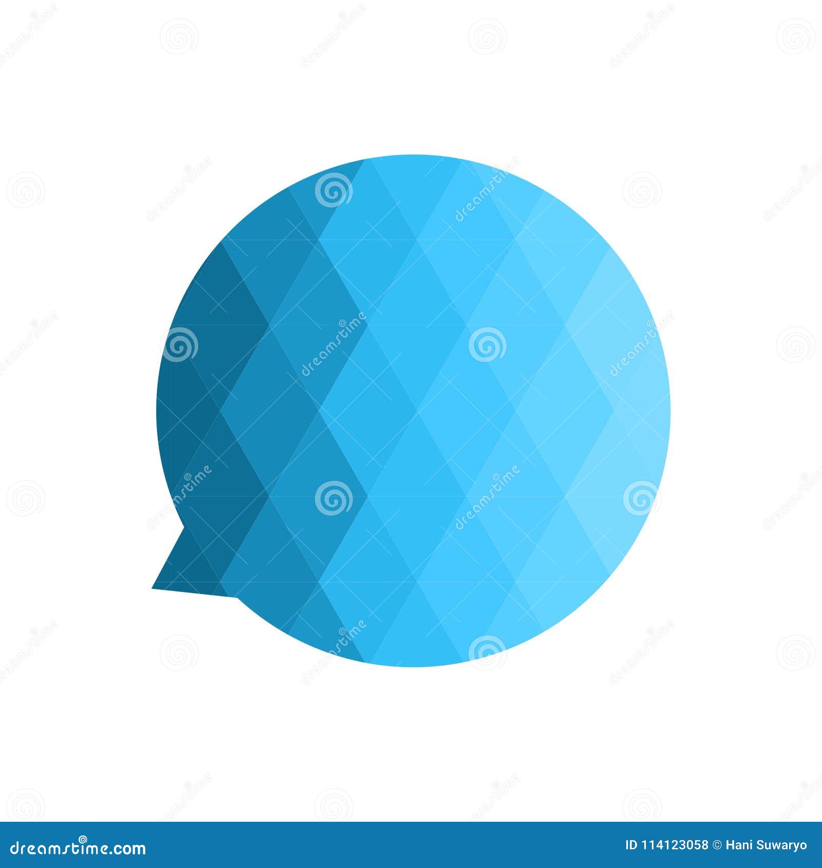 Dialogue Icon. Chat Vector Logo Concept Illustration in Flat Style ...