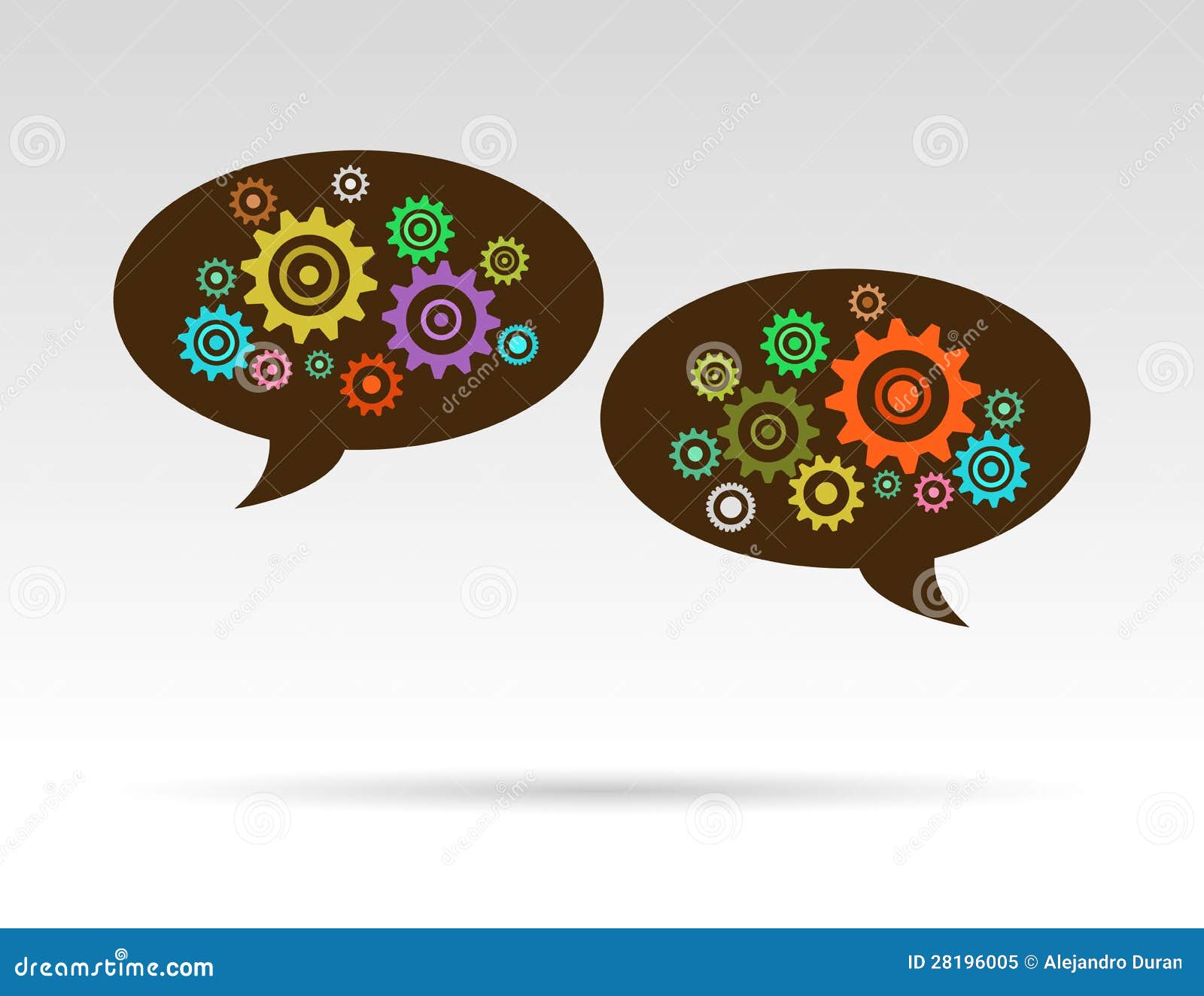 Speech Bubbles Ideas Royalty Free Stock Photo - Image: 28196005