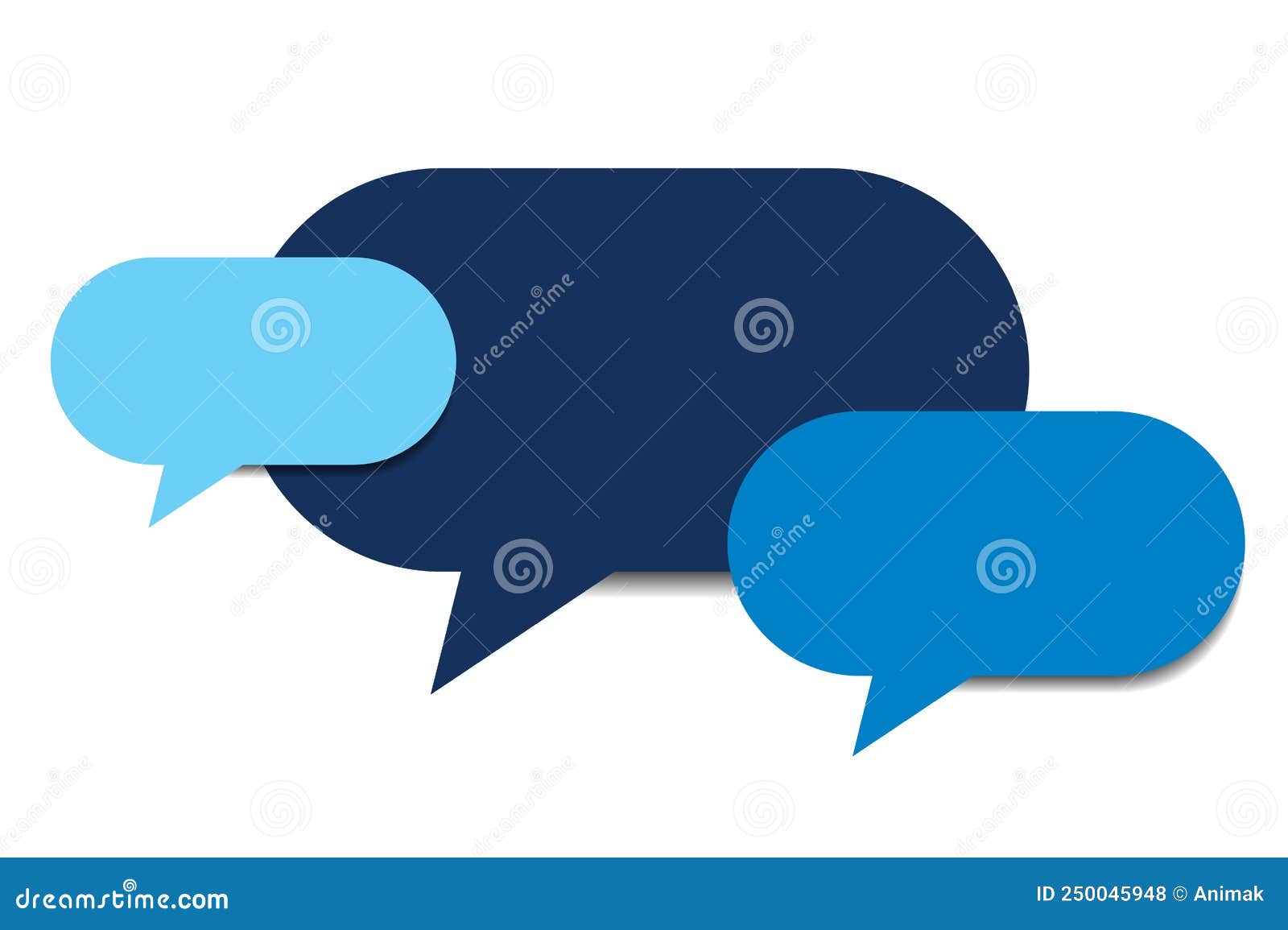 Speech Bubbles Infographic. 3 Steps Workflow Stock Vector - Illustration of creative, layout ...
