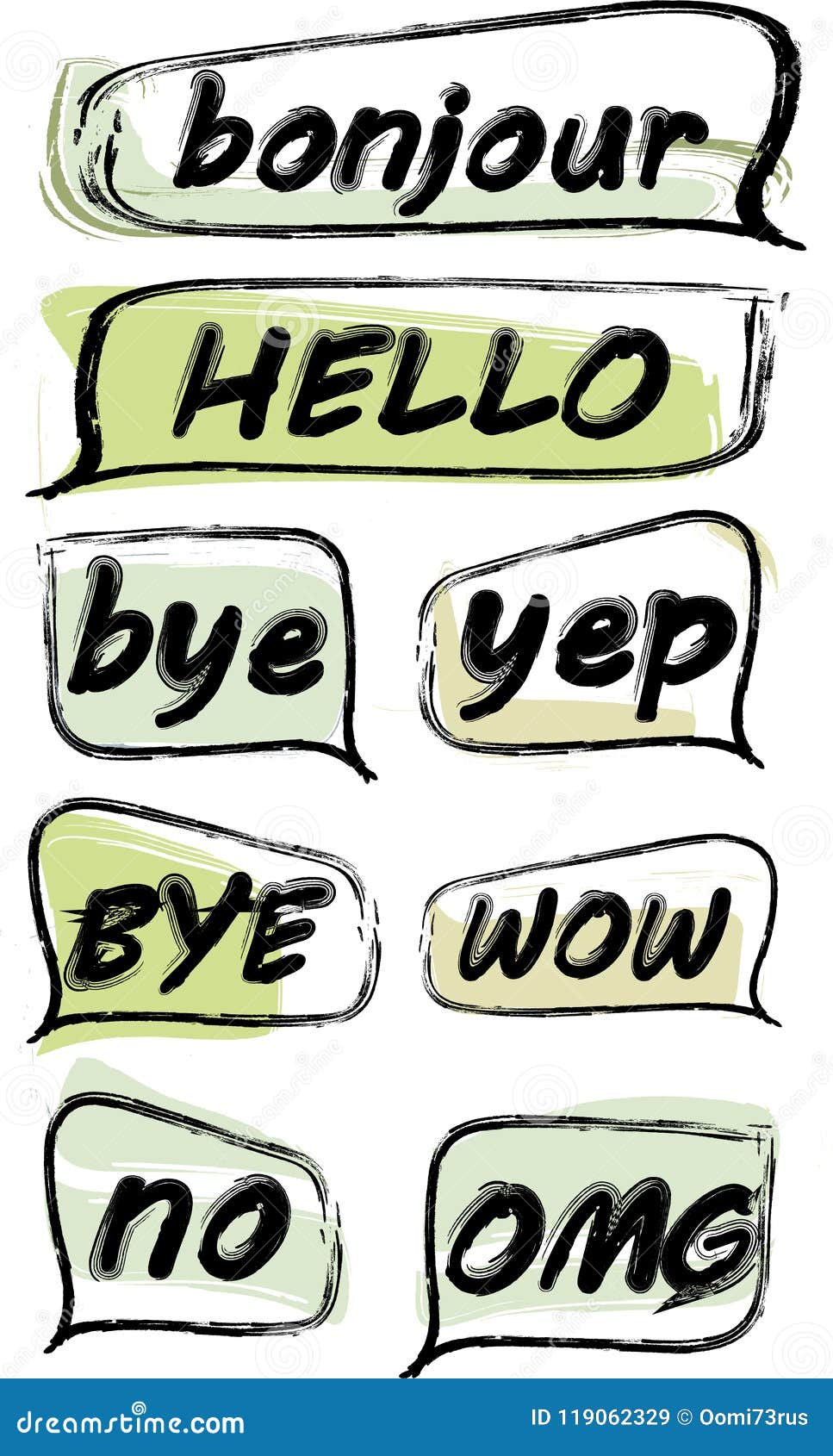 Hi2 stock illustration. Illustration of icon, banner - 119062329