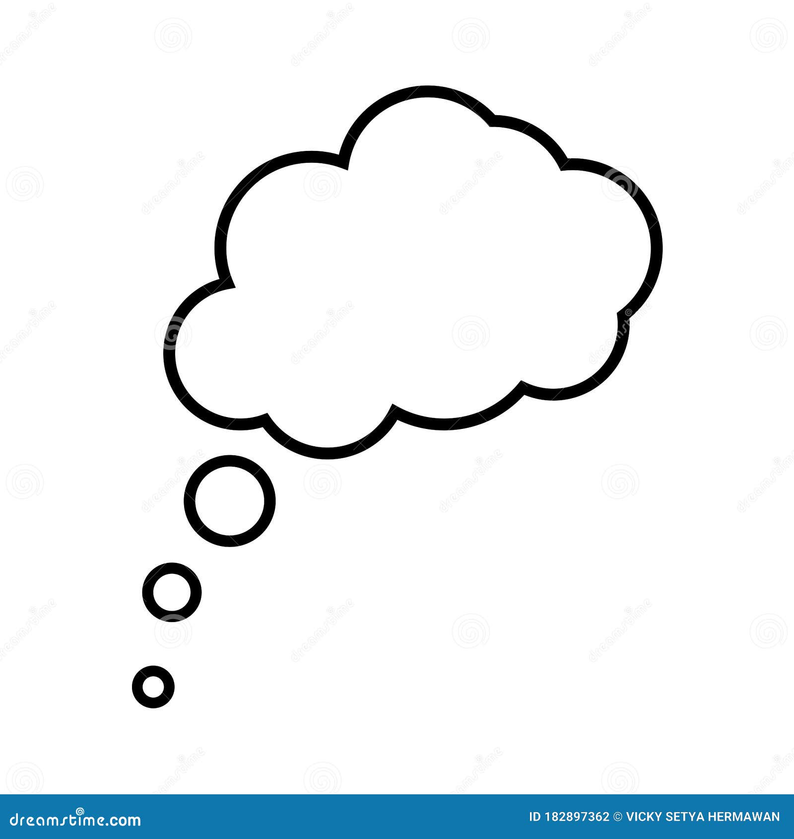 Speech Bubbles Isolated on White Background. Conversation Icon. Thought ... Speech Bubbles Isolated on White Background. Conversation Icon. Thought ...