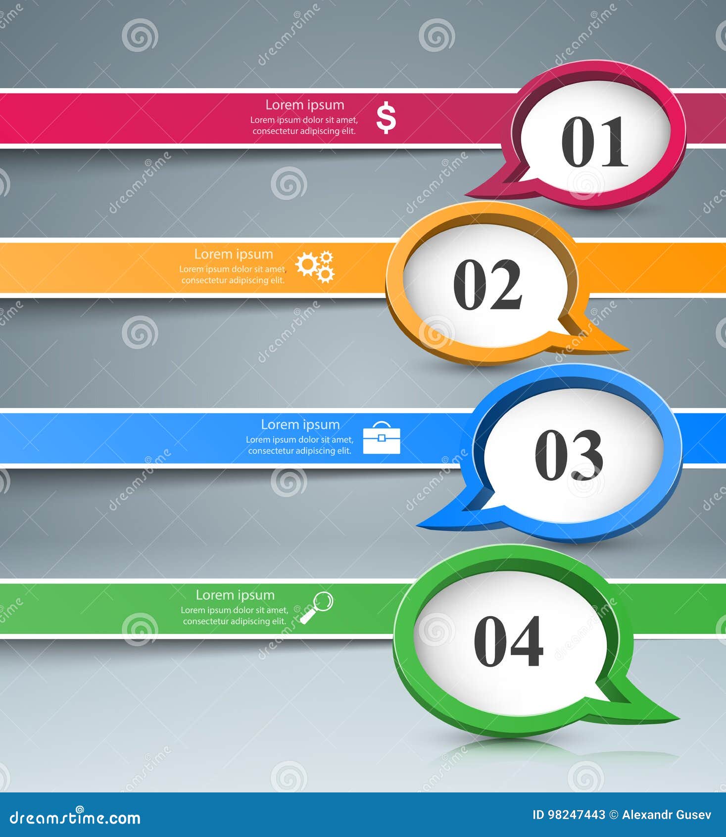 Speech Bubl Icon. Dialog Box Info Stock Vector - Illustration of ...