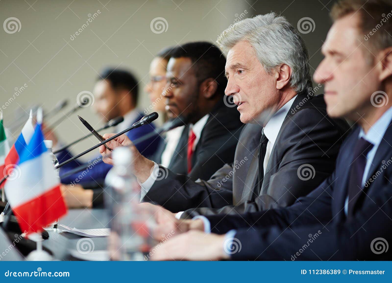 Speech of delegate stock image. Image of campaign, group - 112386389