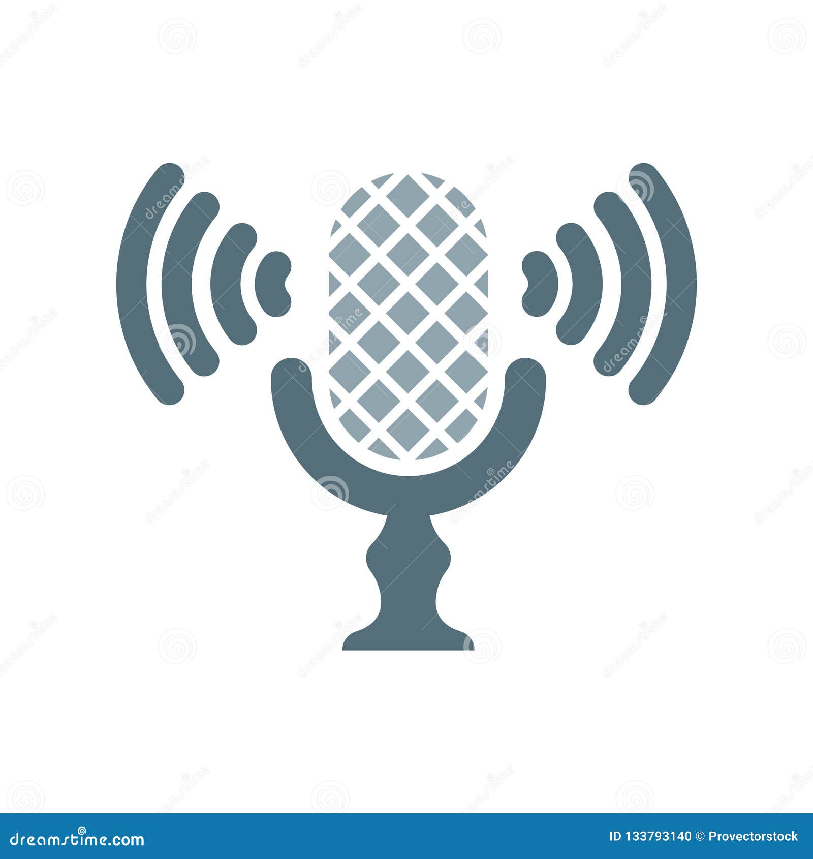 Speech Icon Vector Sign and Symbol Isolated on White Background Stock ...