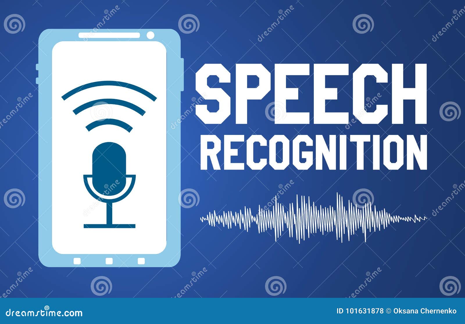 Speech Recognition Logo Design Element Stock Vector - Illustration of ...