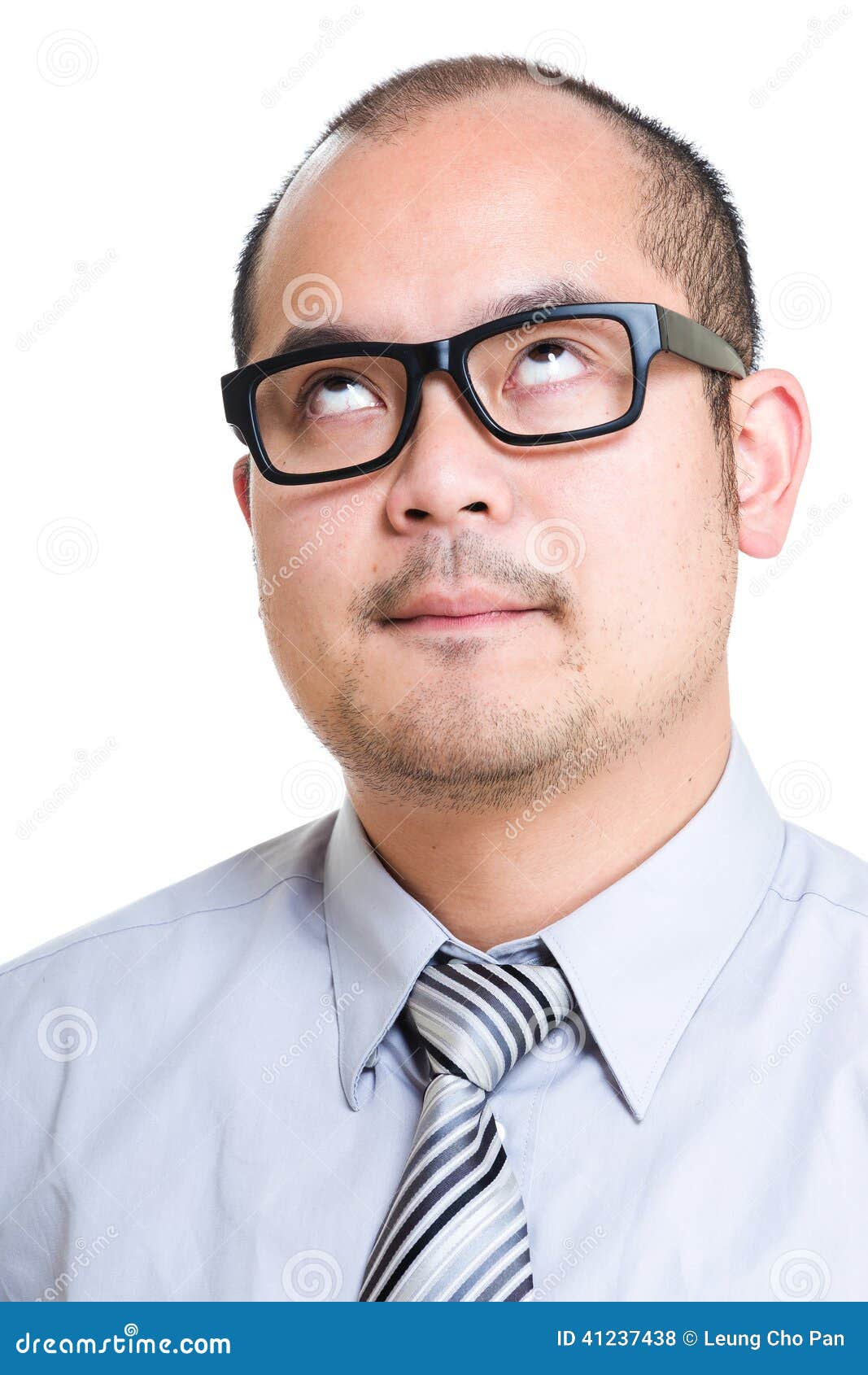 Speechless business man stock photo. Image of background - 41237438