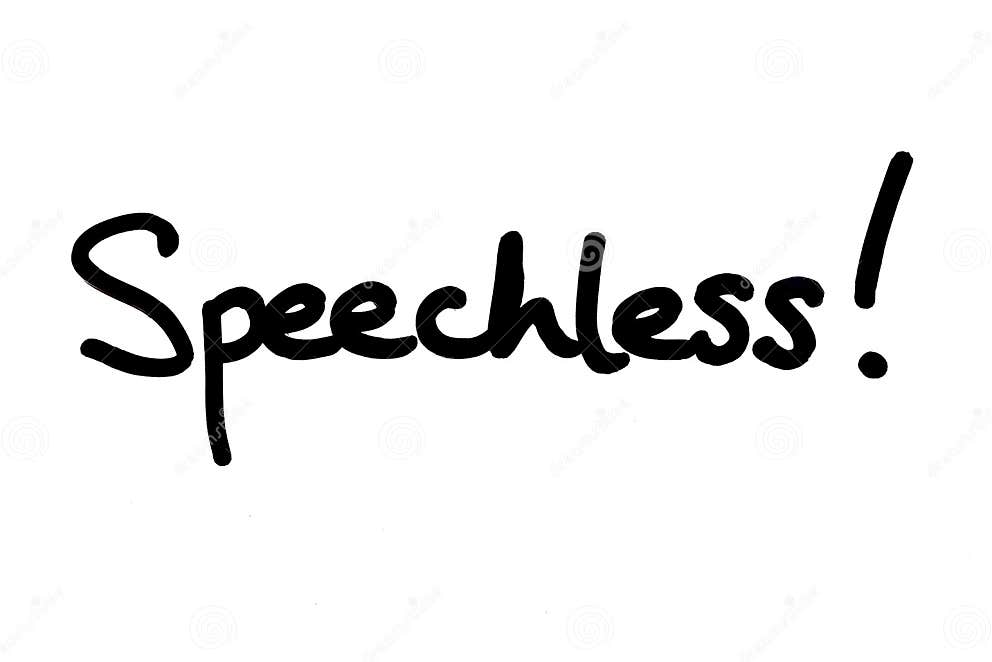 Speechless stock illustration. Illustration of shocking - 241136795